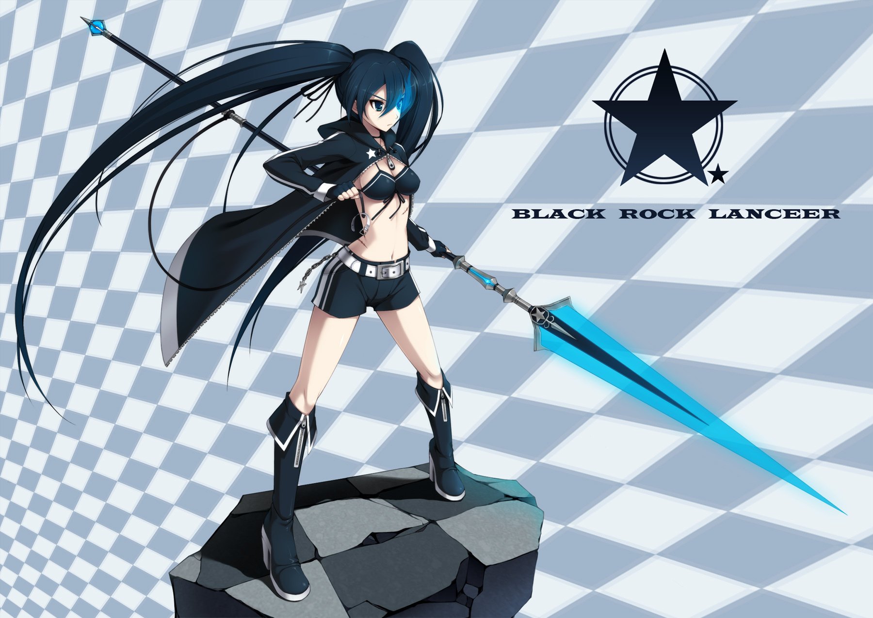 Download Anime Black Rock Shooter Wallpaper | 1800x1275 | Wallpaper Abyss