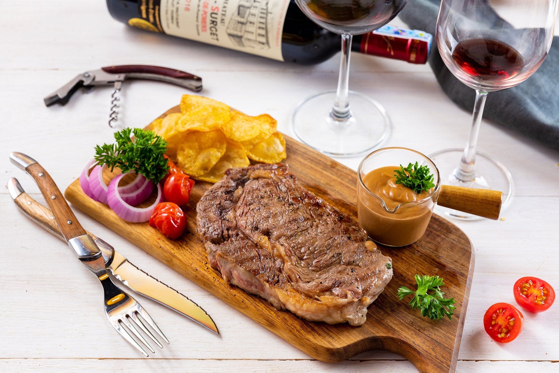 Download Still Life Food Meat HD Wallpaper