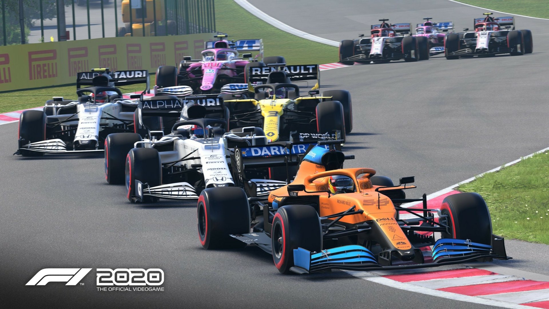 F1 2020 Racing Action HD Wallpaper | 2048x1152 | Wallpaper Abyss