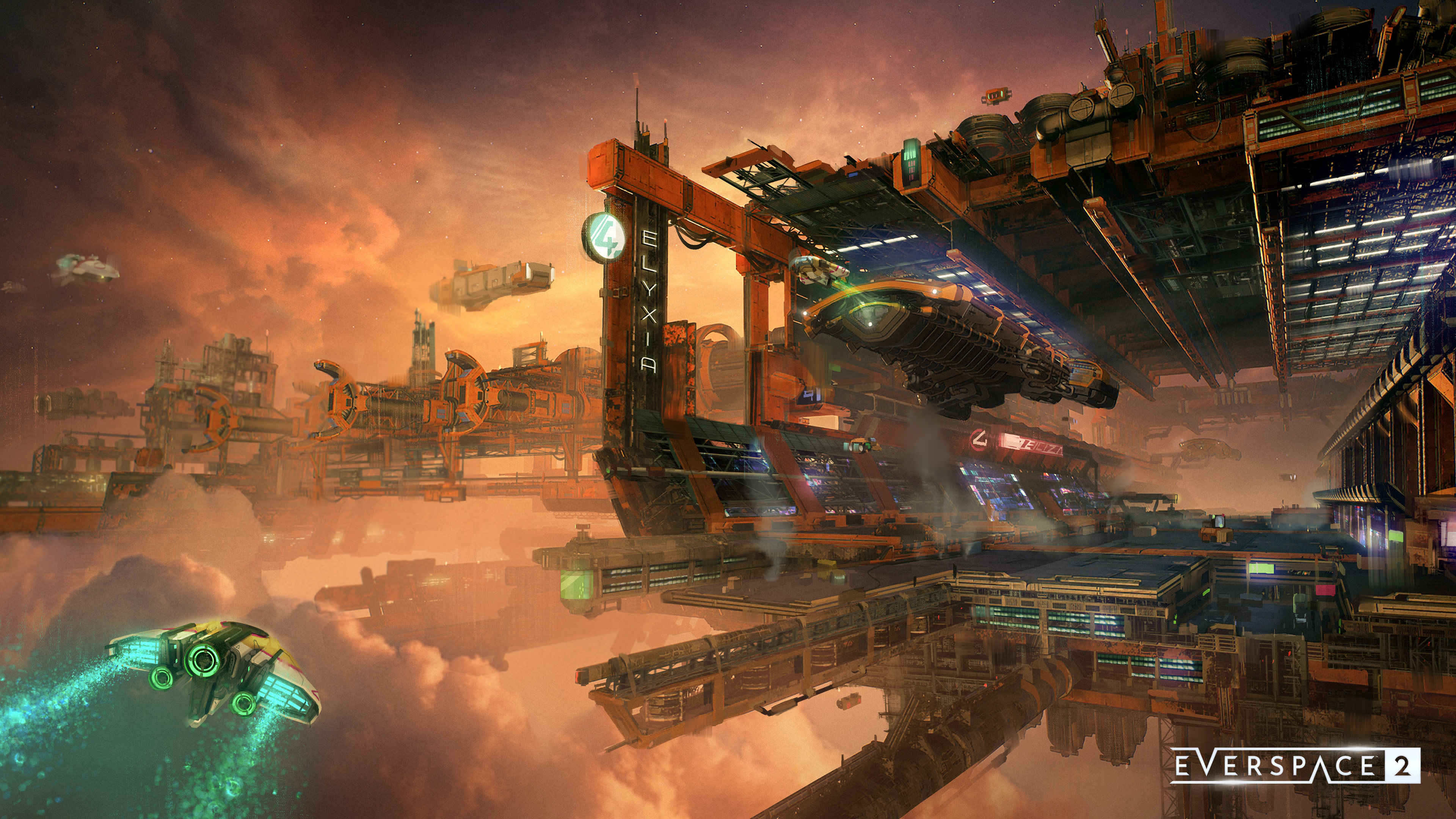 Download Video Game Everspace 2 4k Ultra HD Wallpaper