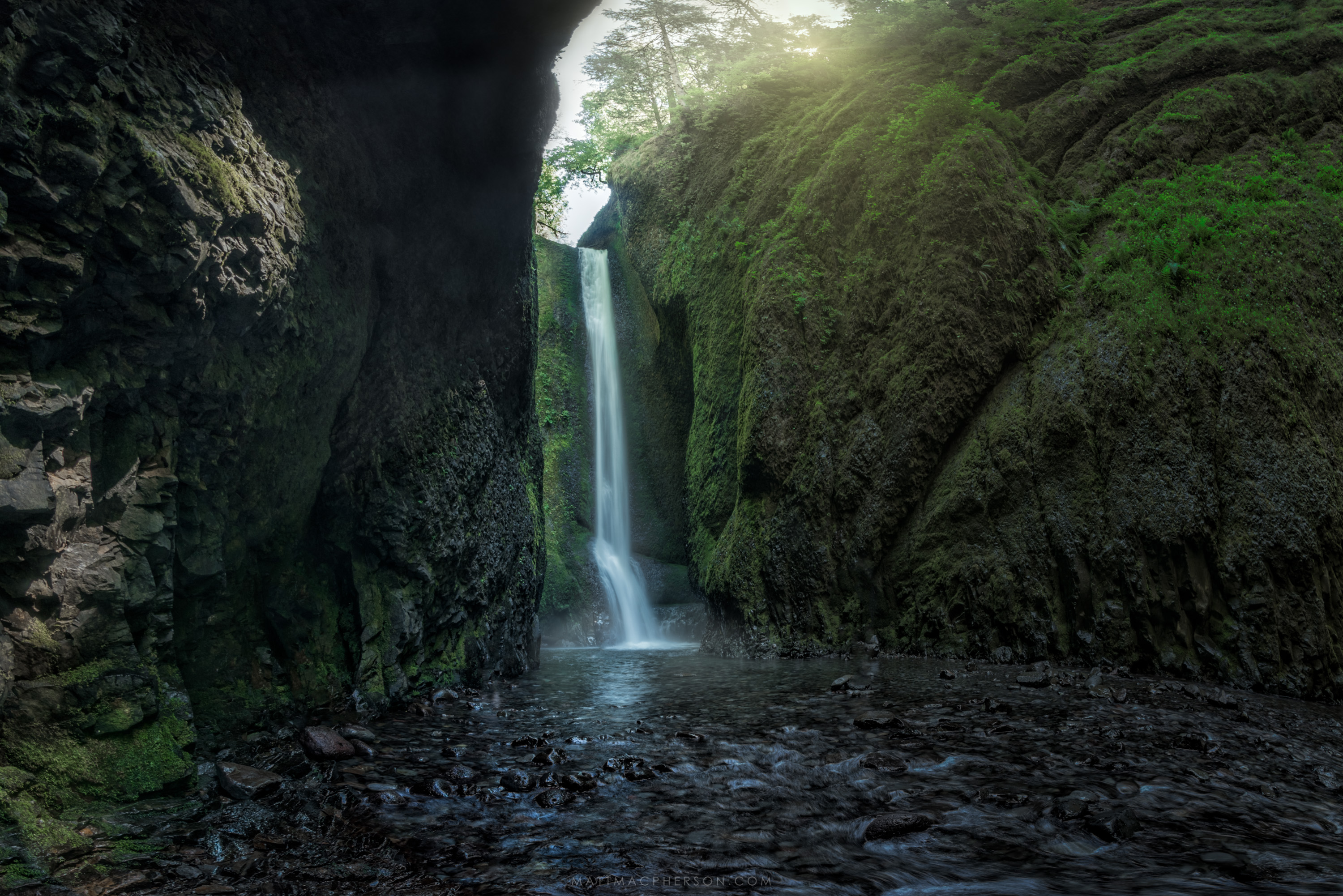 Download Nature Waterfall HD Wallpaper