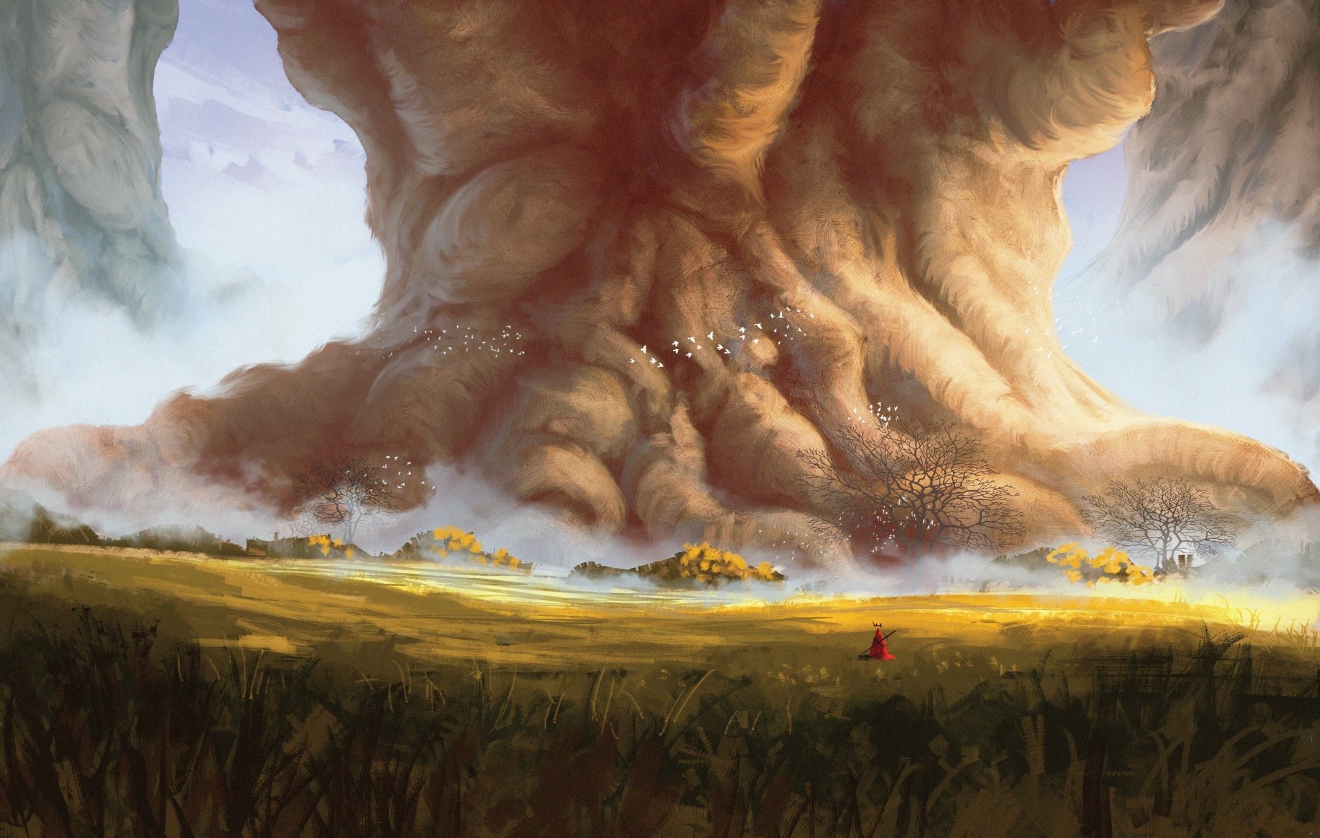 Download Warrior Tree Fantasy Forest Fantasy Warrior HD Wallpaper by ...