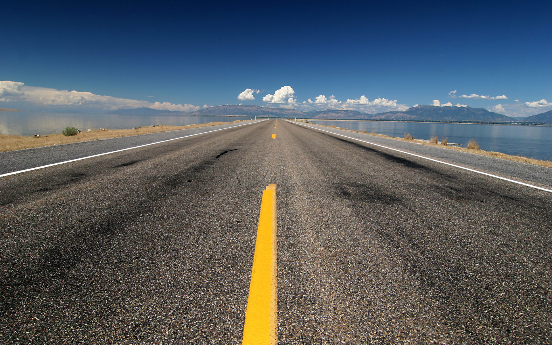 Download Man Made Road HD Wallpaper