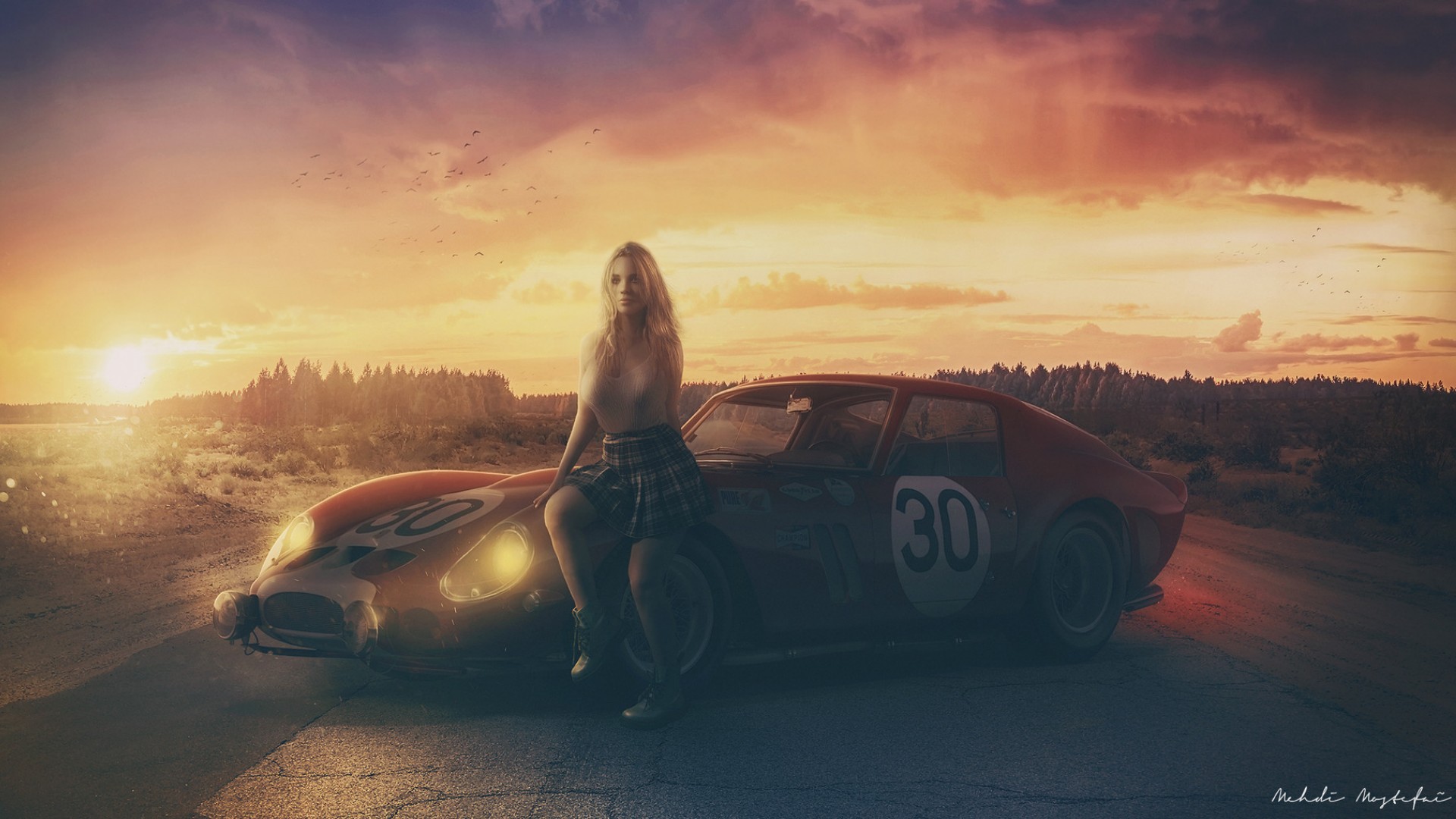 Wallpapers Girl And Cars Hd