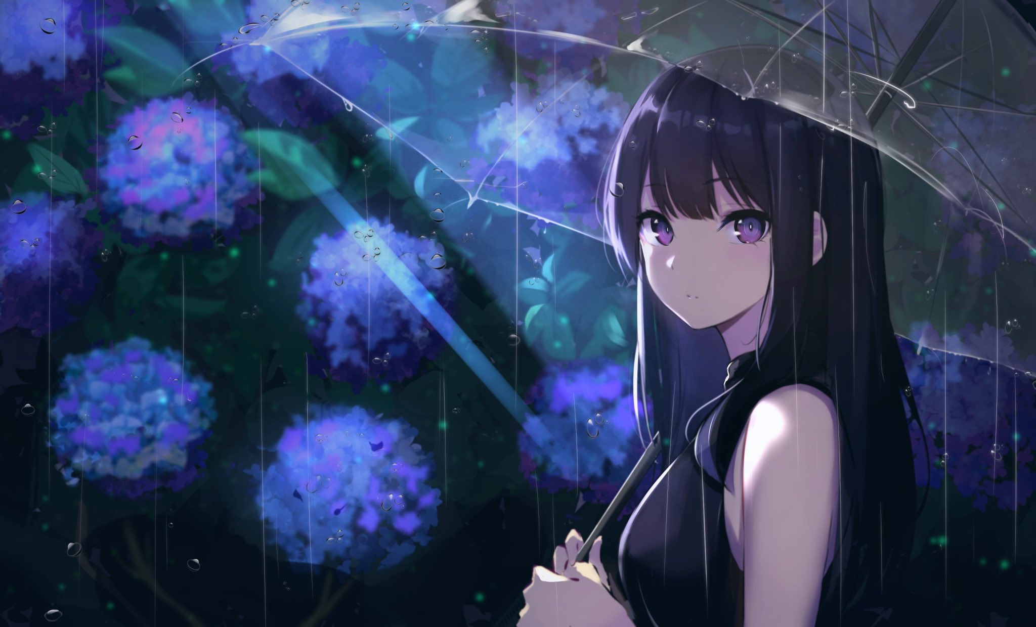Sad Anime Girl With Purple Hair Anime Pictures Sad Soul Sad Anime Girl 3900