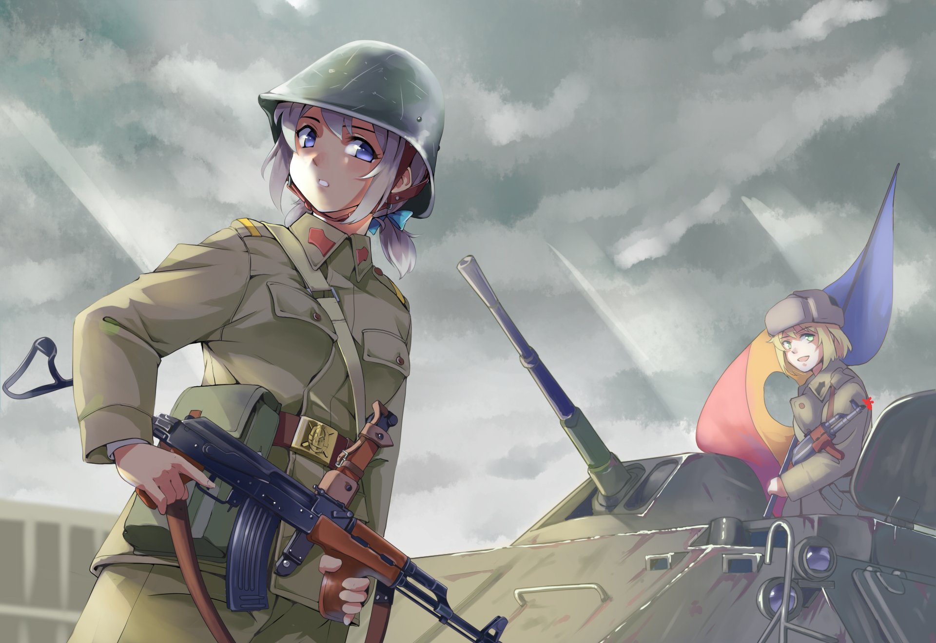 Download Anime Military Military Anime HD Wallpaper by UsagikoMk.2