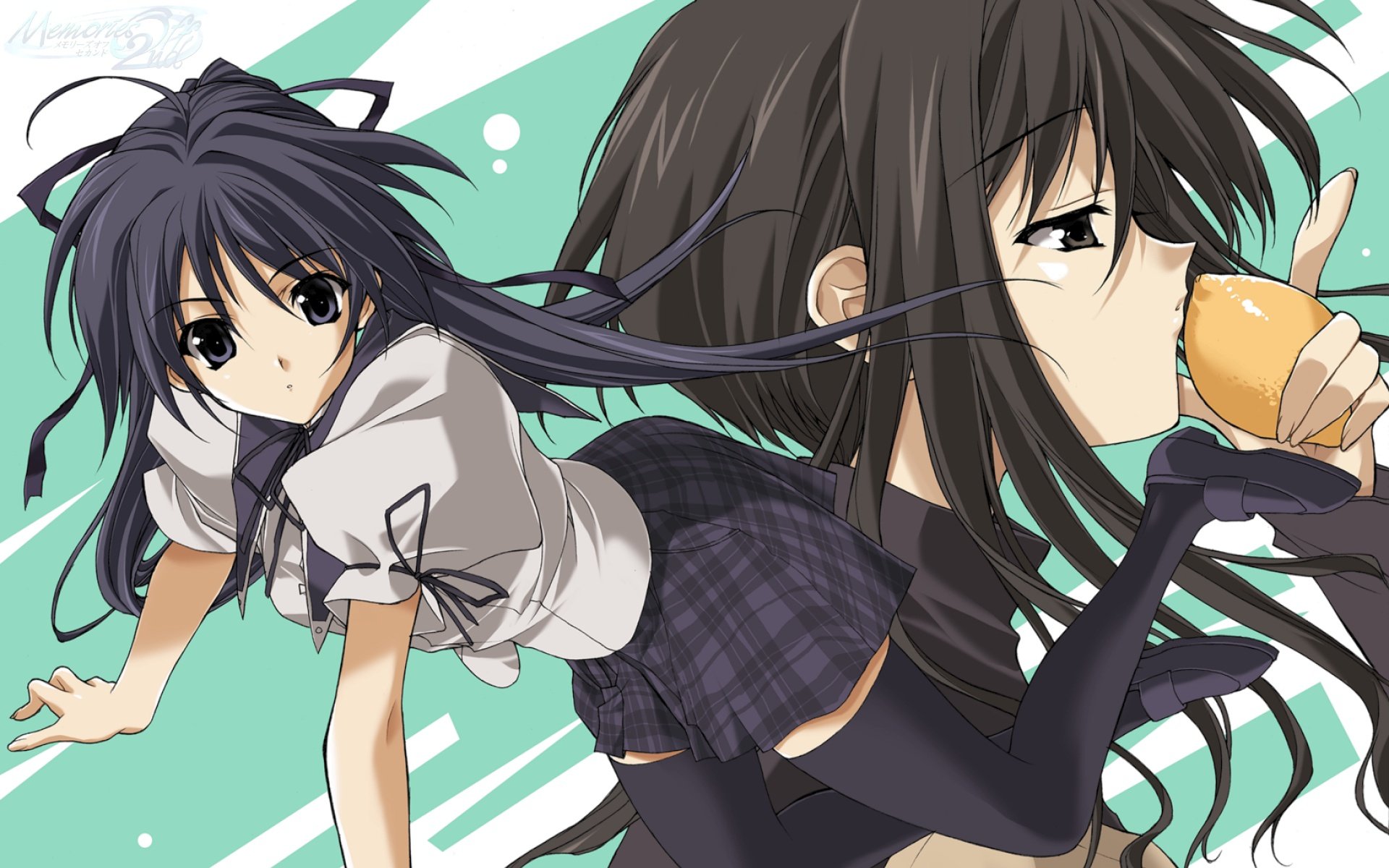 Memories Off Anime HD Wallpaper: Nostalgic Moments in Vivid Detail