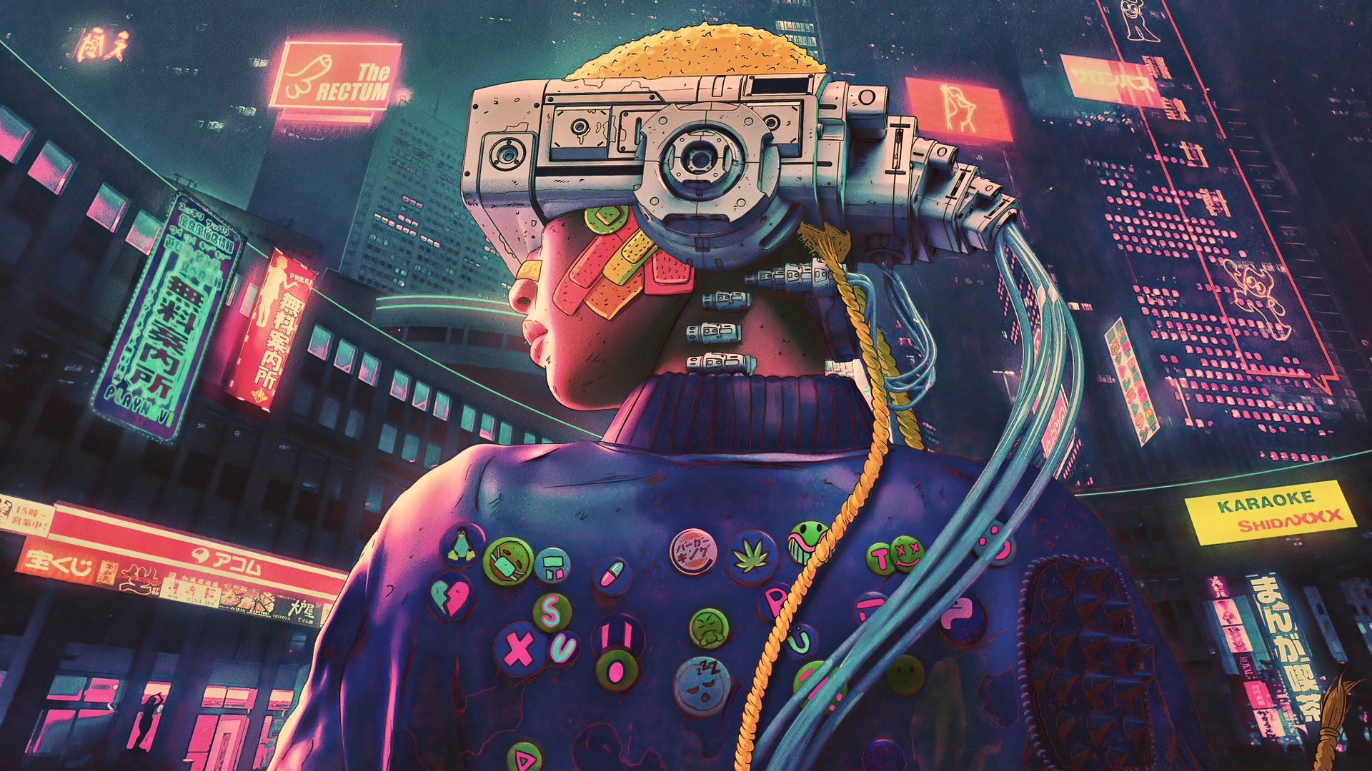 Cyberpunk Nexus: 4K Ultra HD Futuristic Cityscape | 3840x2160 ...