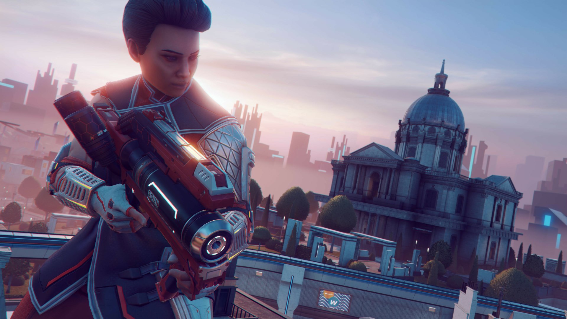 Download Video Game Hyper Scape 4k Ultra HD Wallpaper