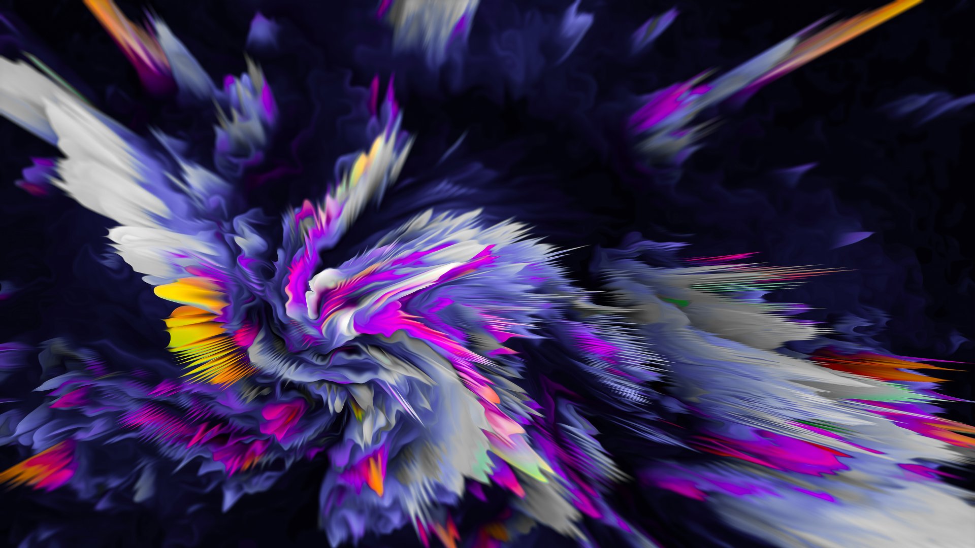 Vibrant Abstract Explosion | 4K Ultra HD Color Burst