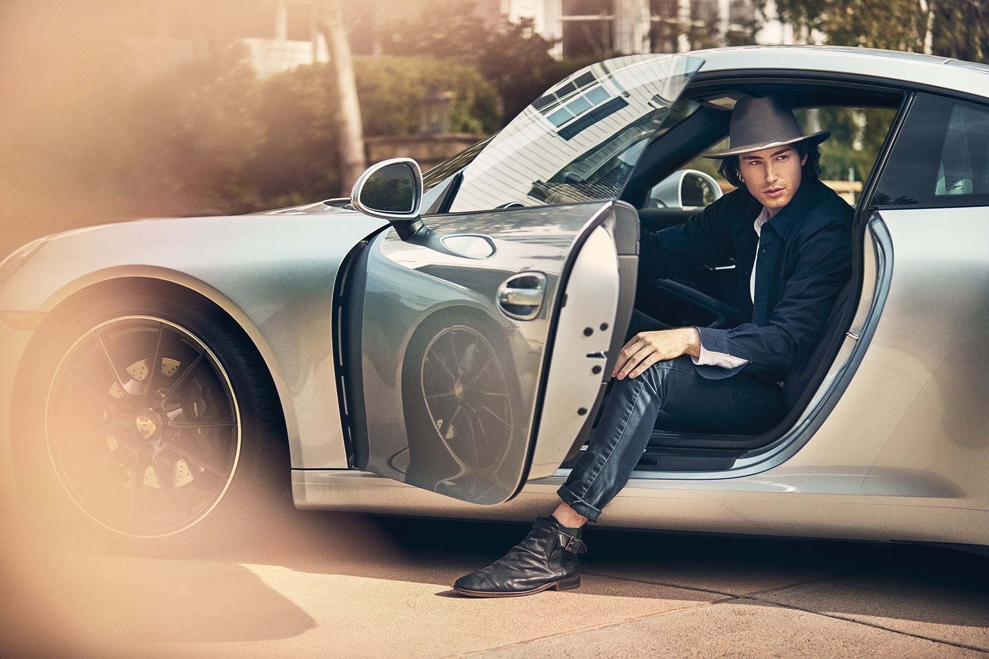 Download Porsche Man Mood HD Wallpaper by Dmitry Bocharov