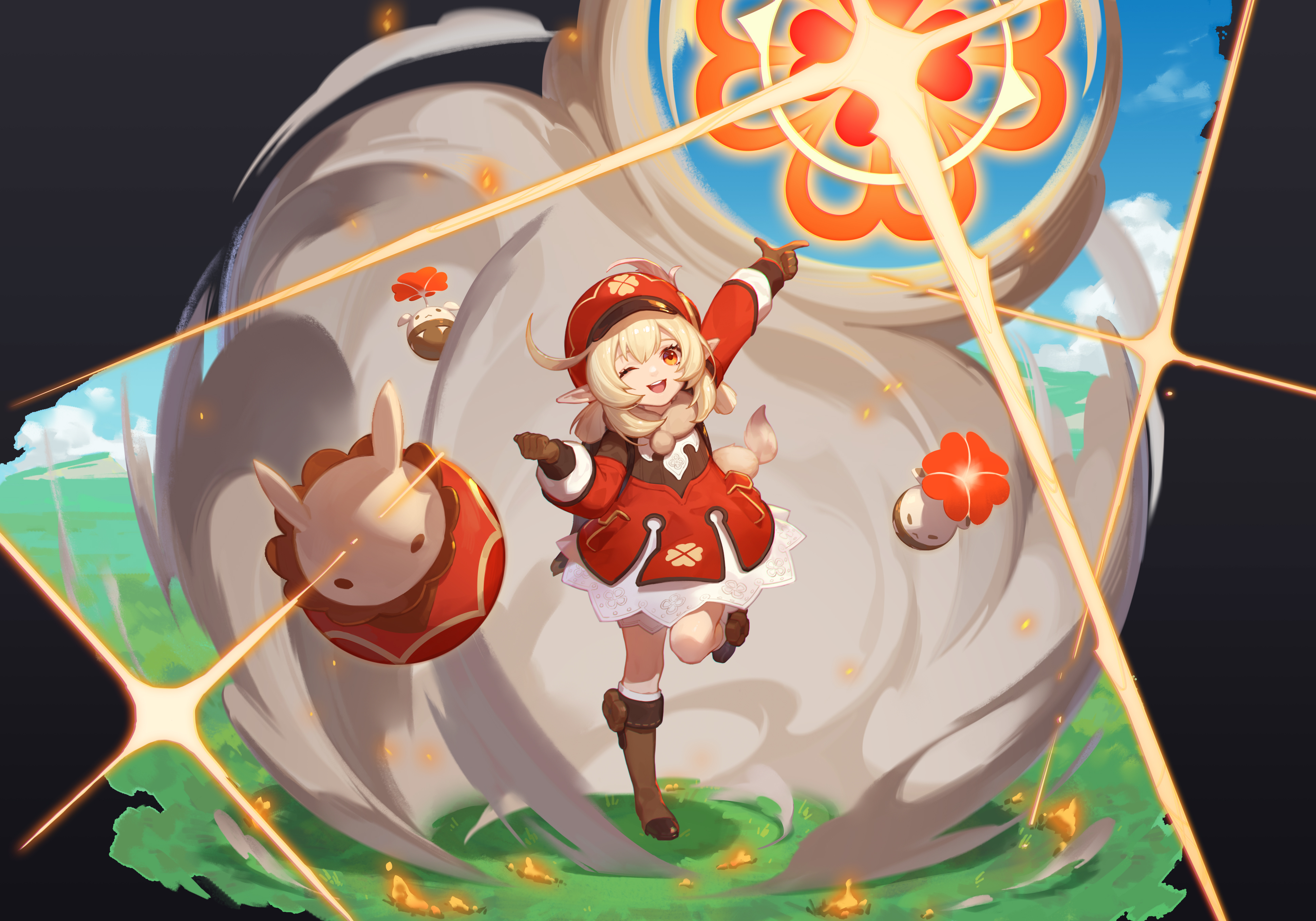 Download Klee (Genshin Impact) Video Game Genshin Impact 4k Ultra HD ...