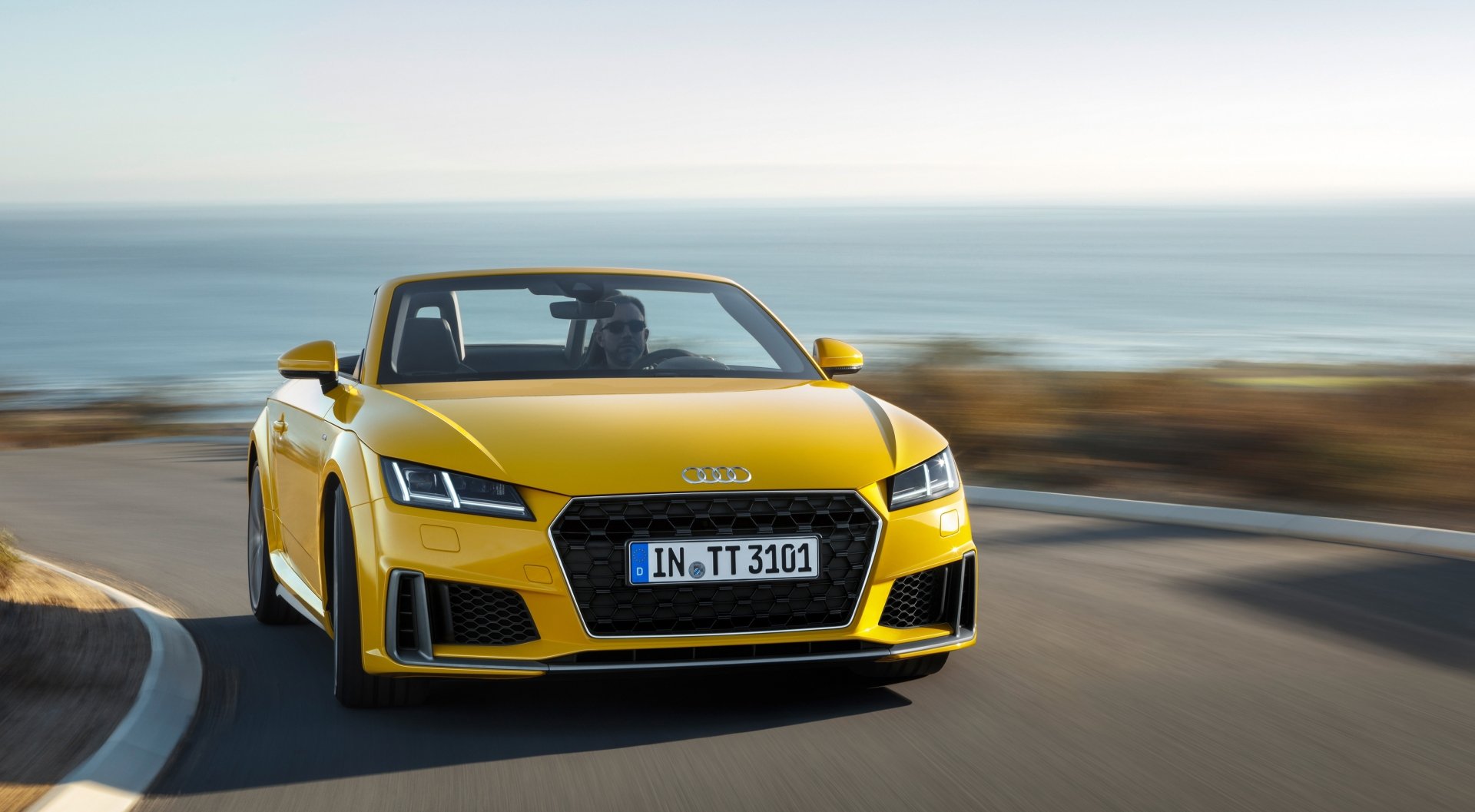 Download Cabriolet Yellow Car Audi TT Audi Car Vehicle Audi TT Roadster ...