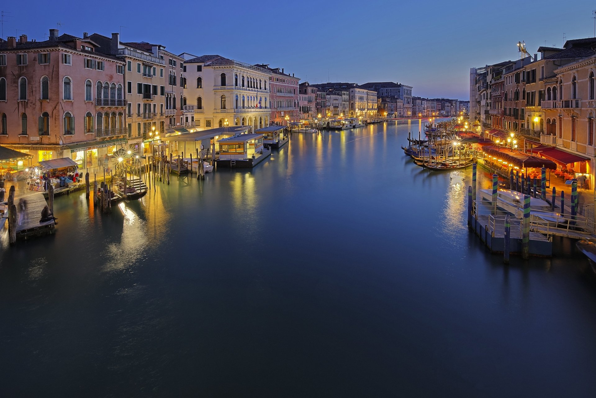 Download Canal Italy Building House Man Made Venice HD Wallpaper