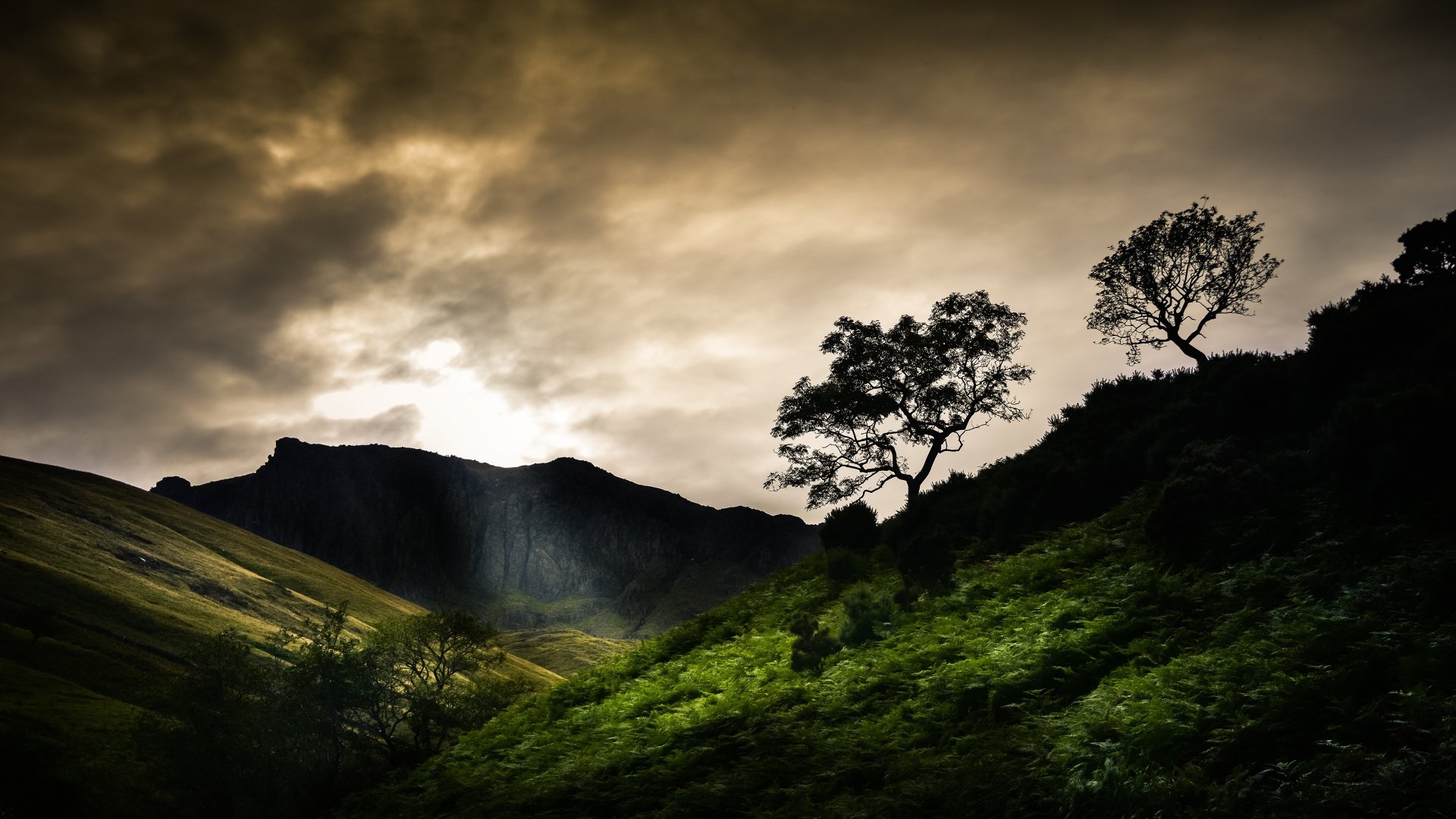 Download Hill Cloud Mountain Sky Nature Landscape 4k Ultra HD Wallpaper ...
