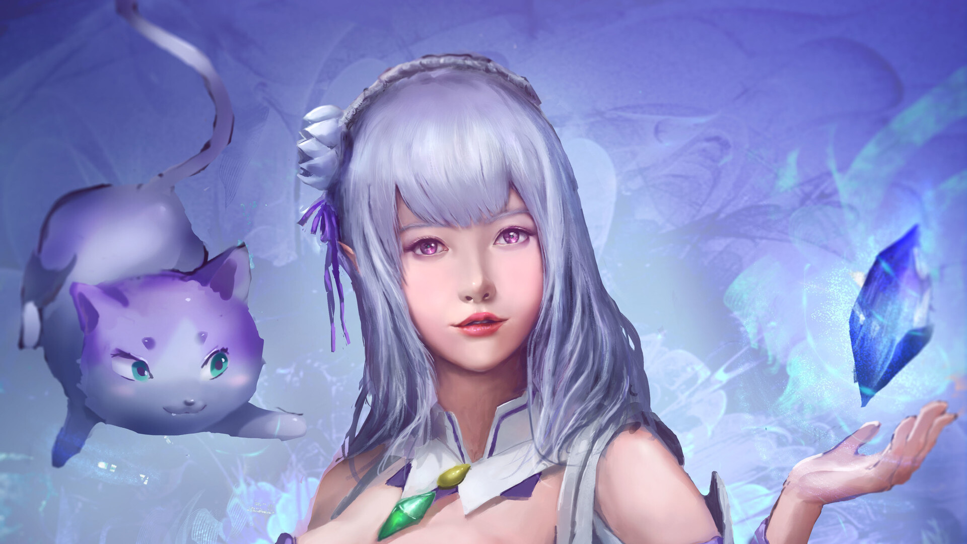 Download Emilia (Re:ZERO) Pack (Re:ZERO) Anime Re:Zero - Starting Life ...