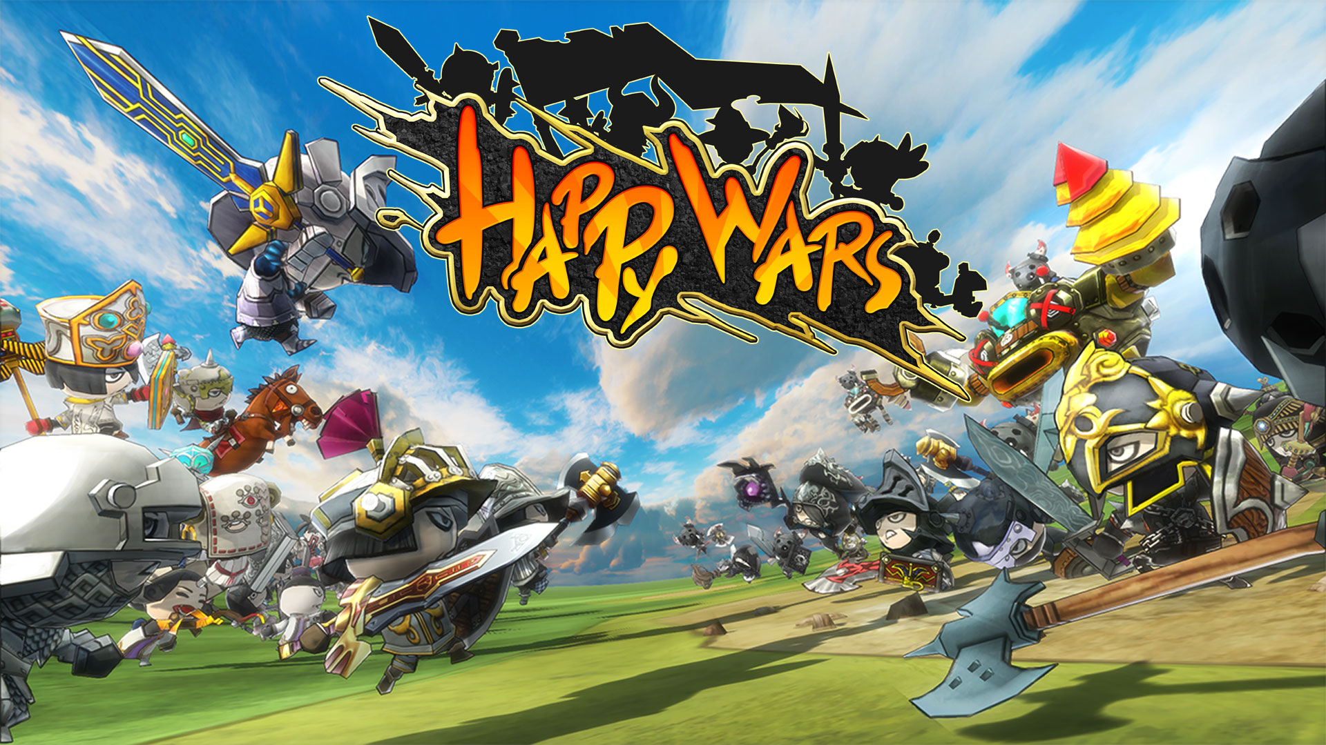 Video Game Happy Wars HD Wallpaper