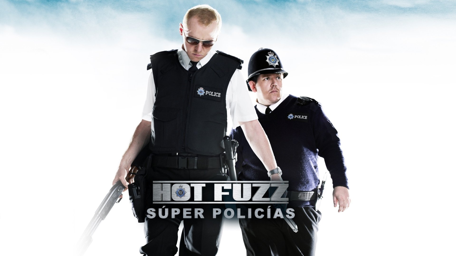 Download Simon Pegg Nick Frost Movie Hot Fuzz HD Wallpaper