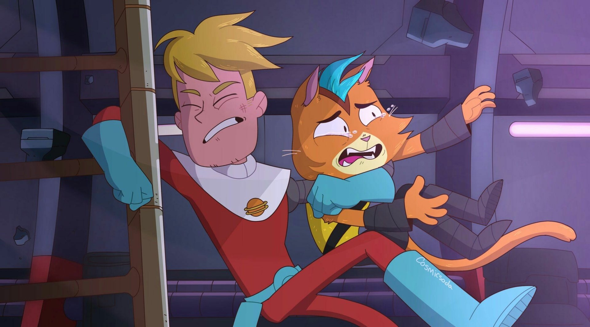 Download Blonde Tail Tears Boots Little Cato (Final Space) Gary ...