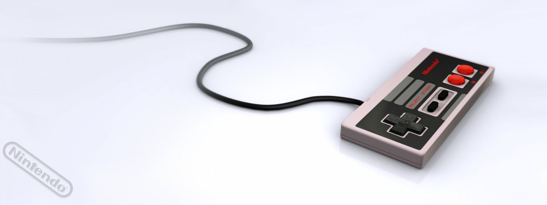 Classic NES Controller HD Wallpaper – Nintendo Entertainment System Retro Gaming