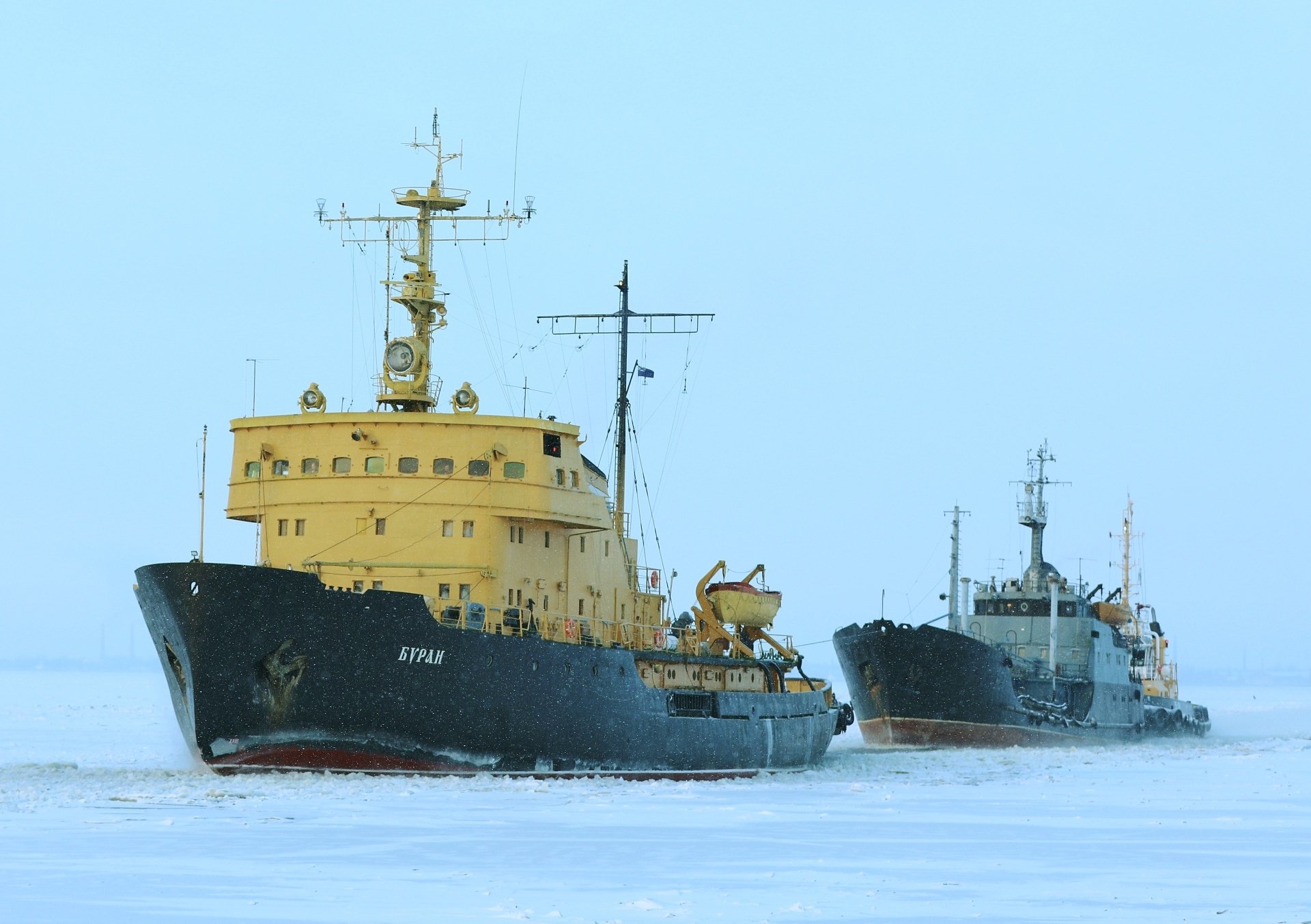 Download Ship Vehicle Icebreaker HD Wallpaper