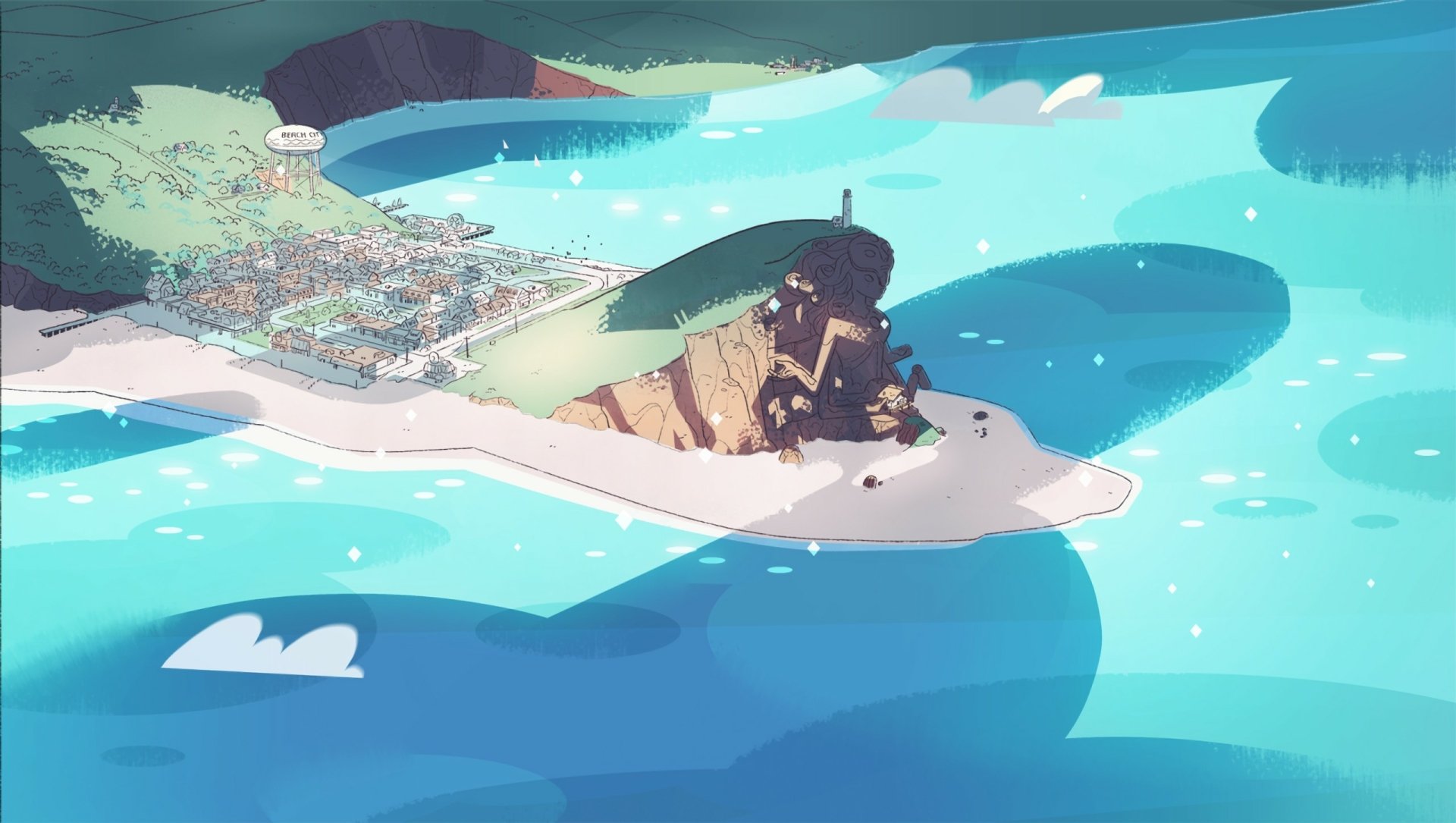 Steven Universe: Serene Beach House — 2K Quad HD Wallpaper | 2560x1446 ...