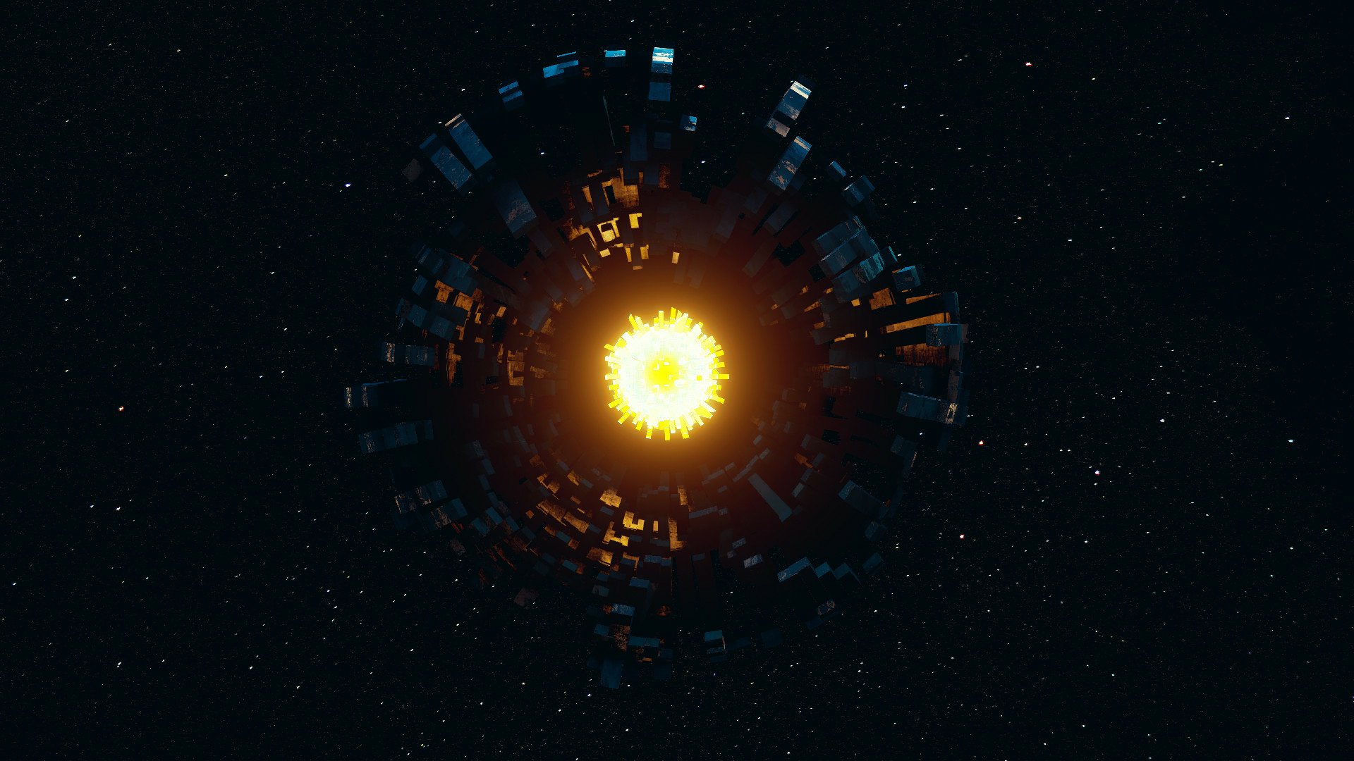 Dyson Sphere Concept Art - HD Space Wallpaper