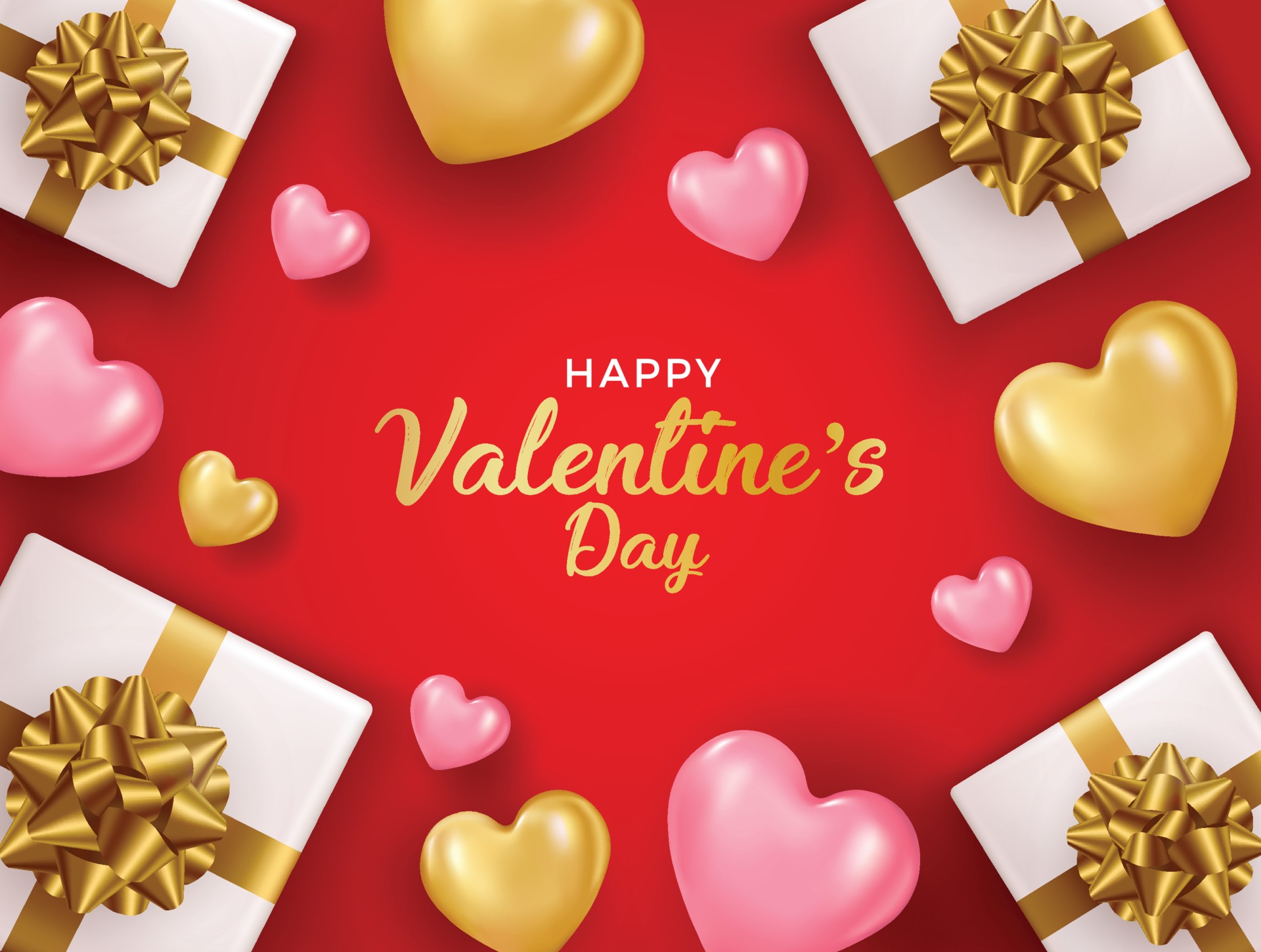 Download Gift Happy Valentine's Day Heart Holiday Valentine's Day HD ...