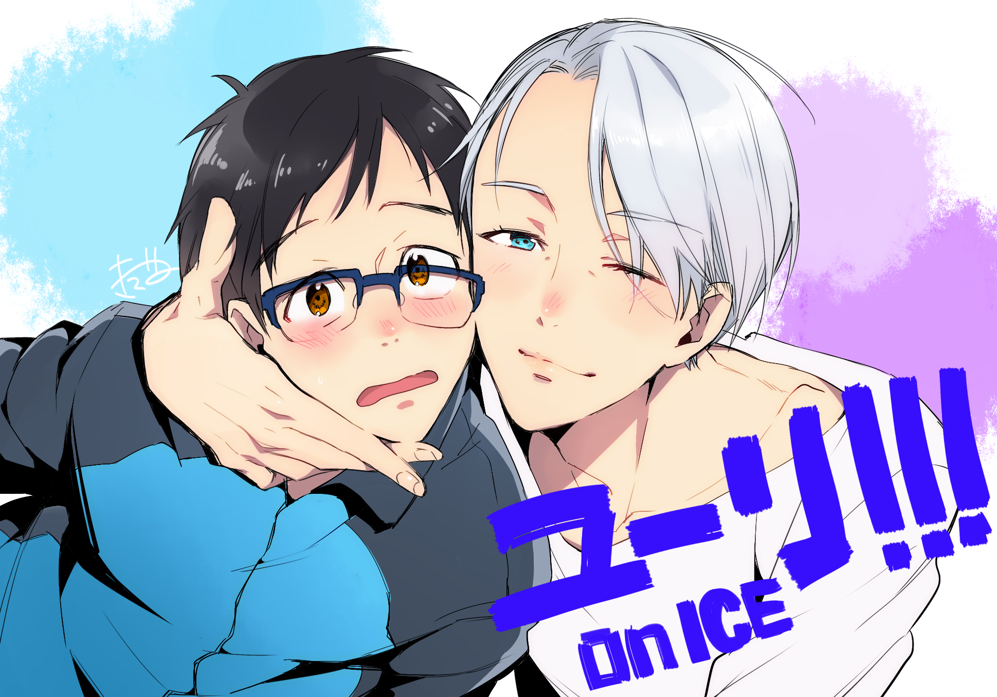 Download Yuuri Katsuki Victor Nikiforov Anime Yuri!!! On ICE HD ...