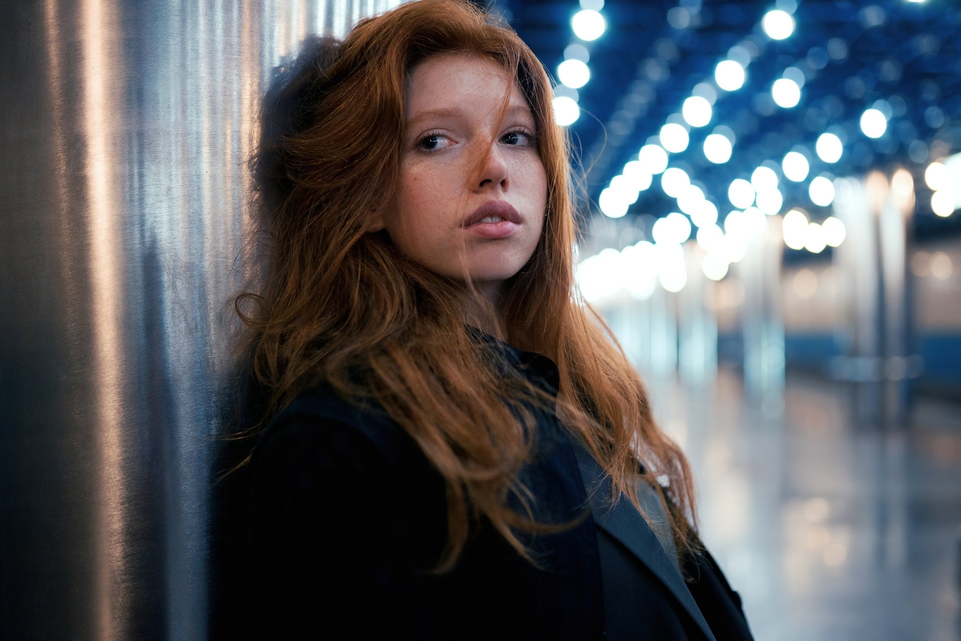 Download Depth Of Field Portrait Face Woman Model 4k Ultra HD Wallpaper ...