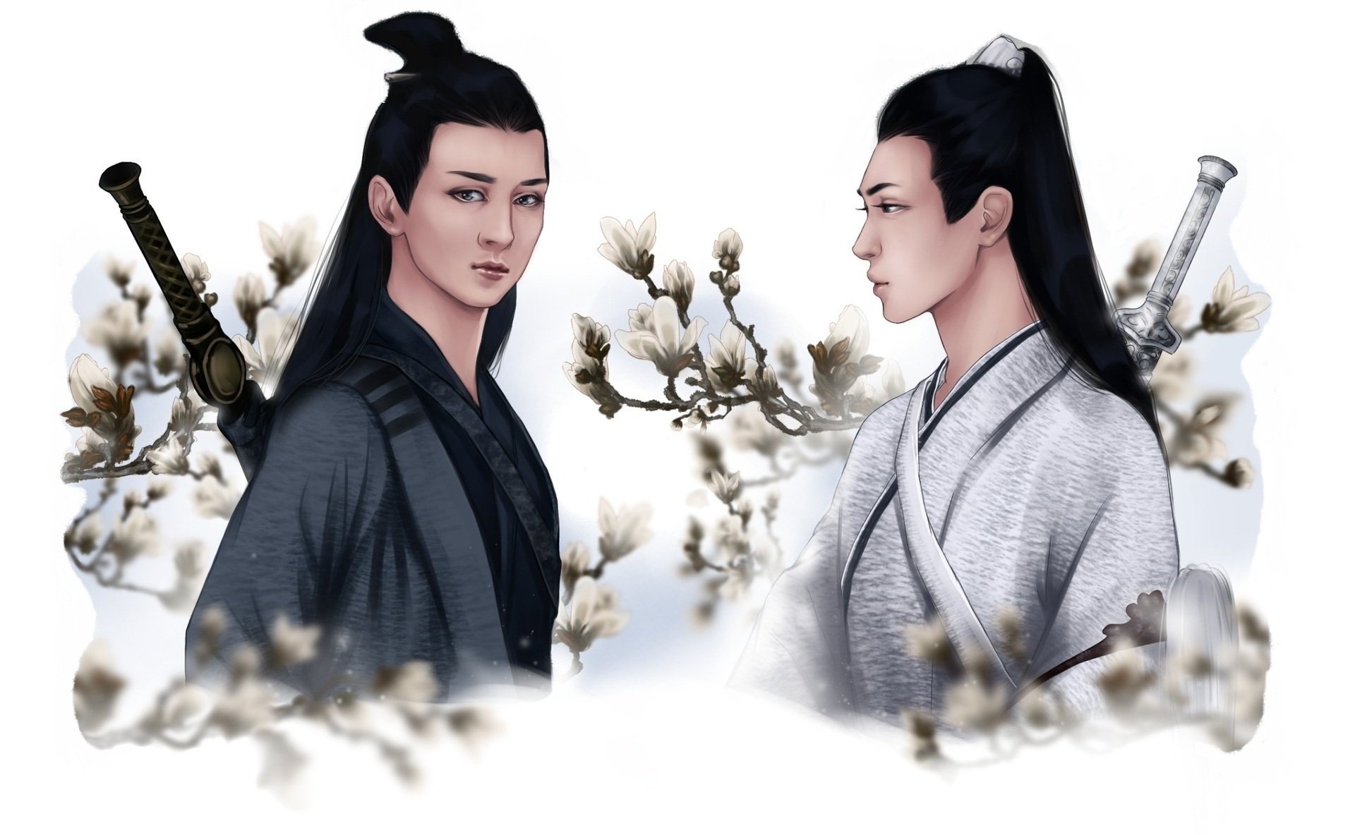 Download Song Lan Xiao Xingchen Song Ji Yang Li Bo-Wen TV Show The Untamed HD Wallpaper