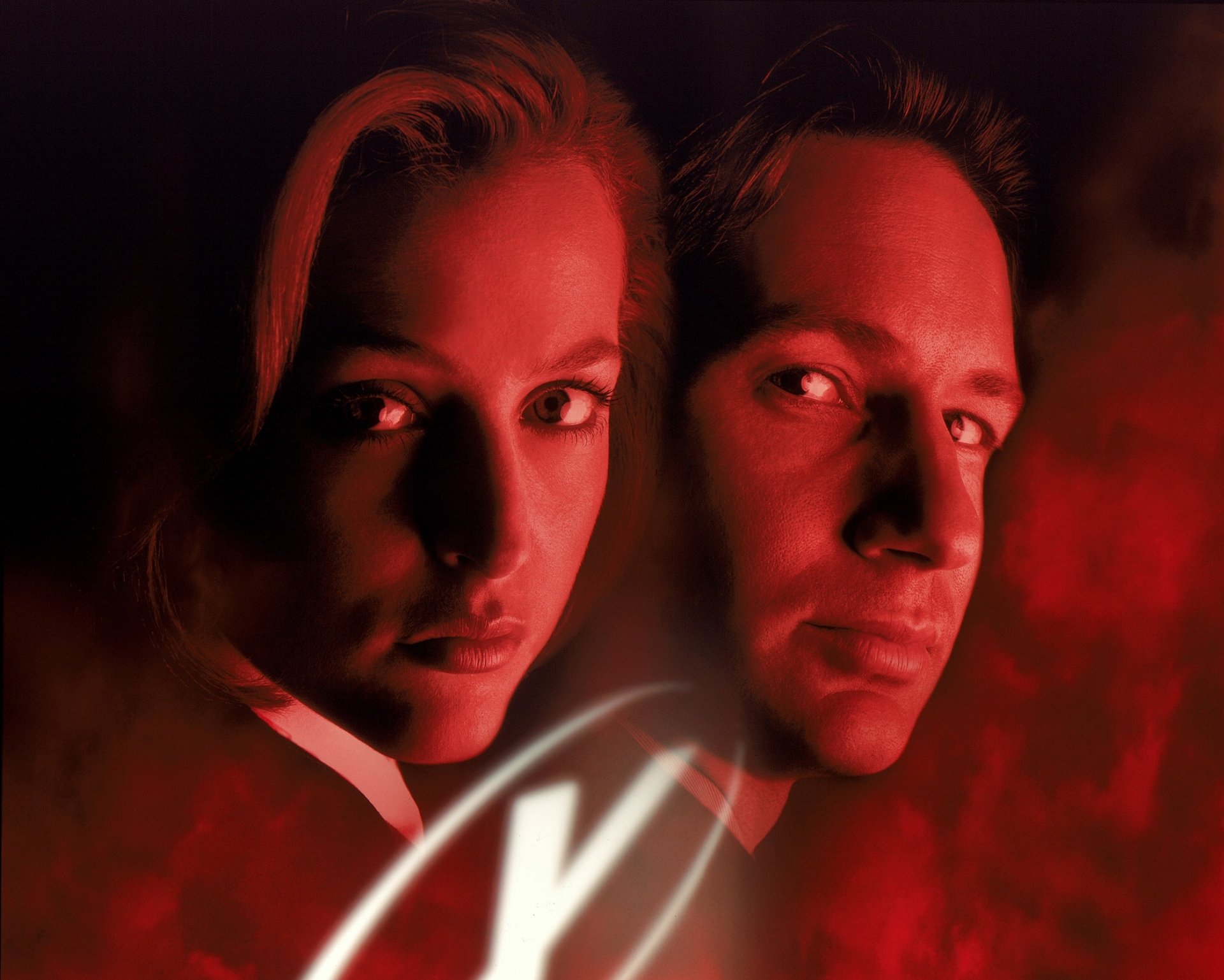 Download Fox Mulder Dana Scully Gillian Anderson David Duchovny TV Show ...