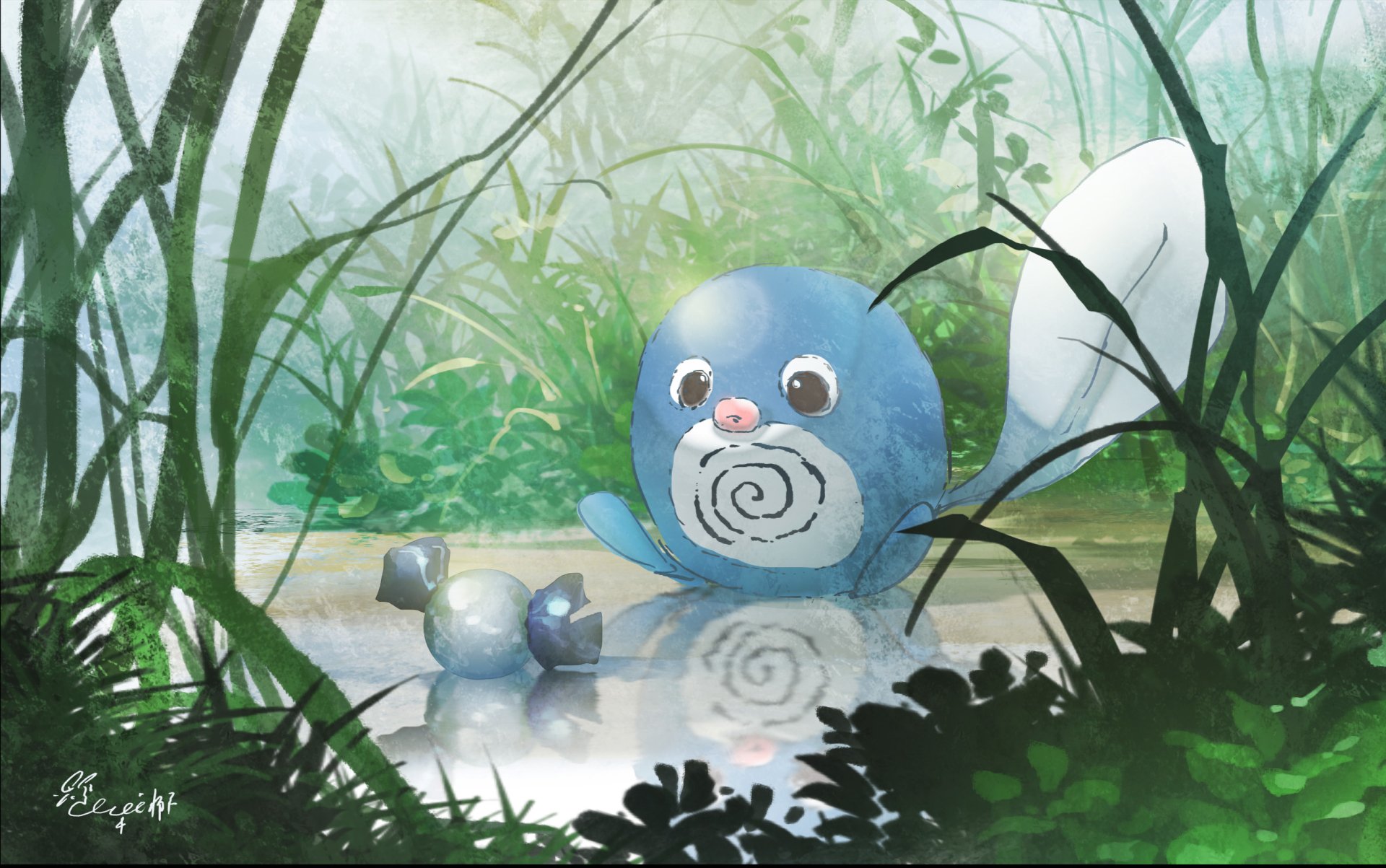 Poliwag (Pokémon) - Desktop Wallpapers, Phone Wallpaper, PFP, Gifs, and ...