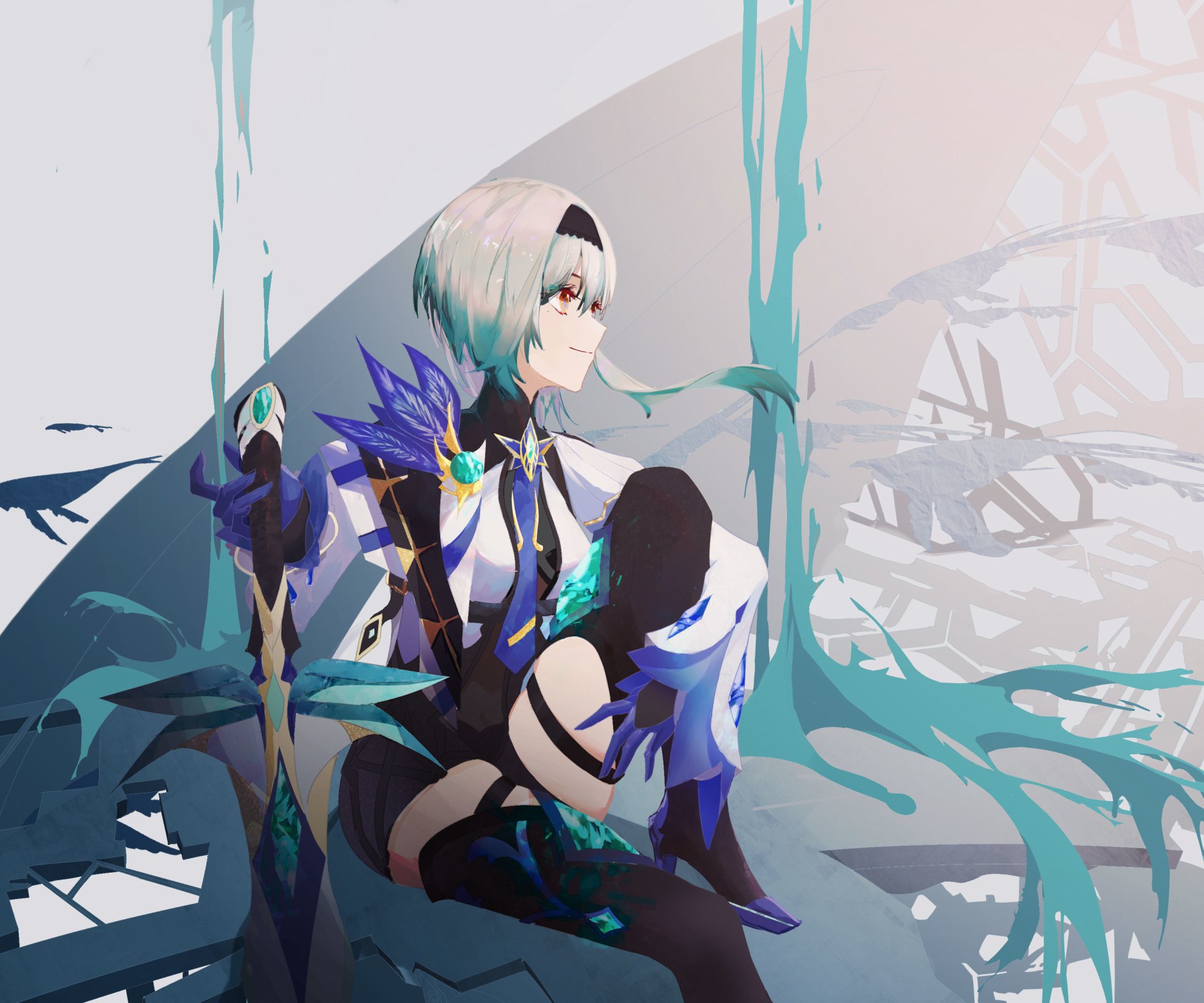 Download Eula (Genshin Impact) Video Game Genshin Impact HD Wallpaper