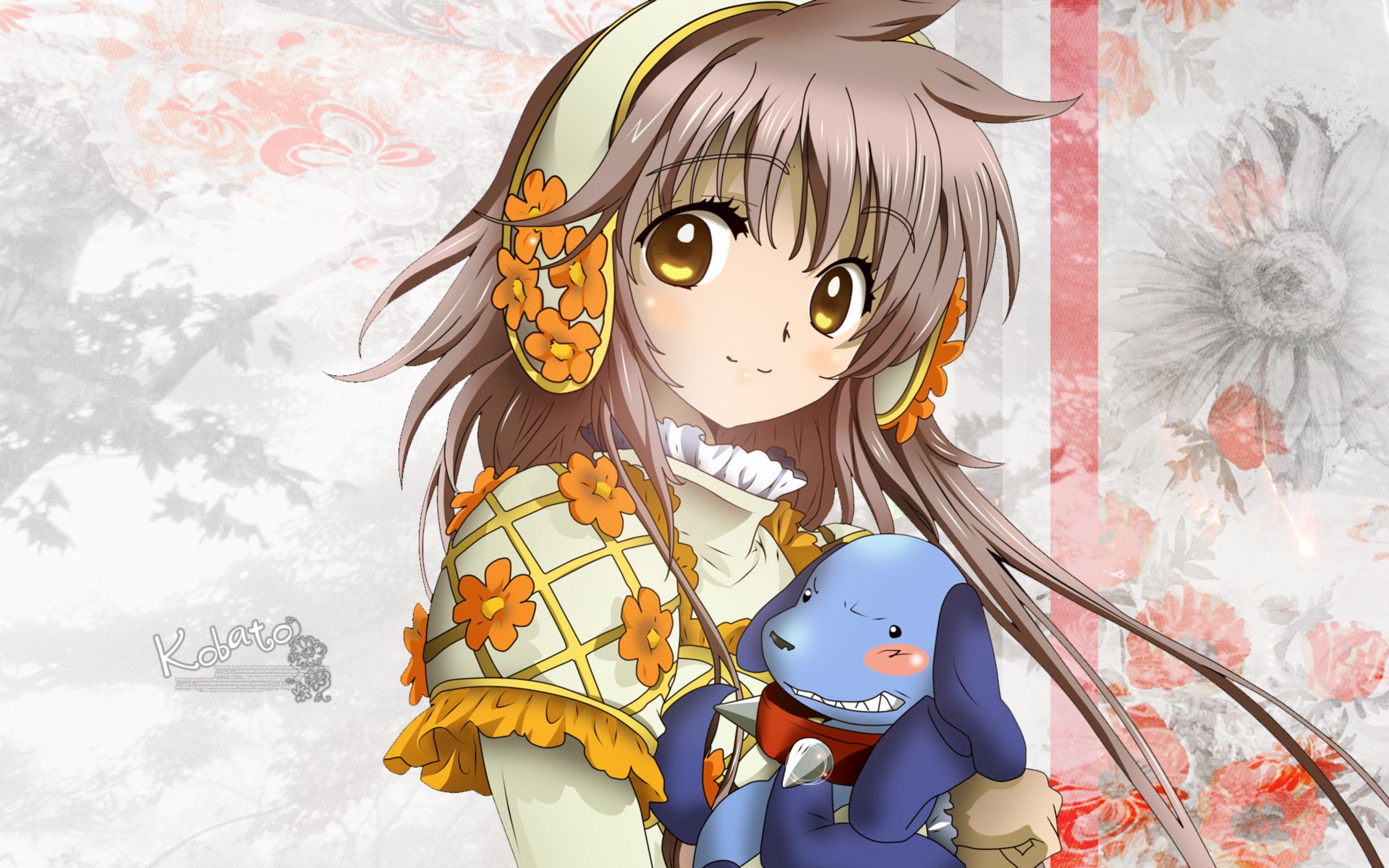 Kobato’s Charm: Stunning HD Anime Wallpaper Delight