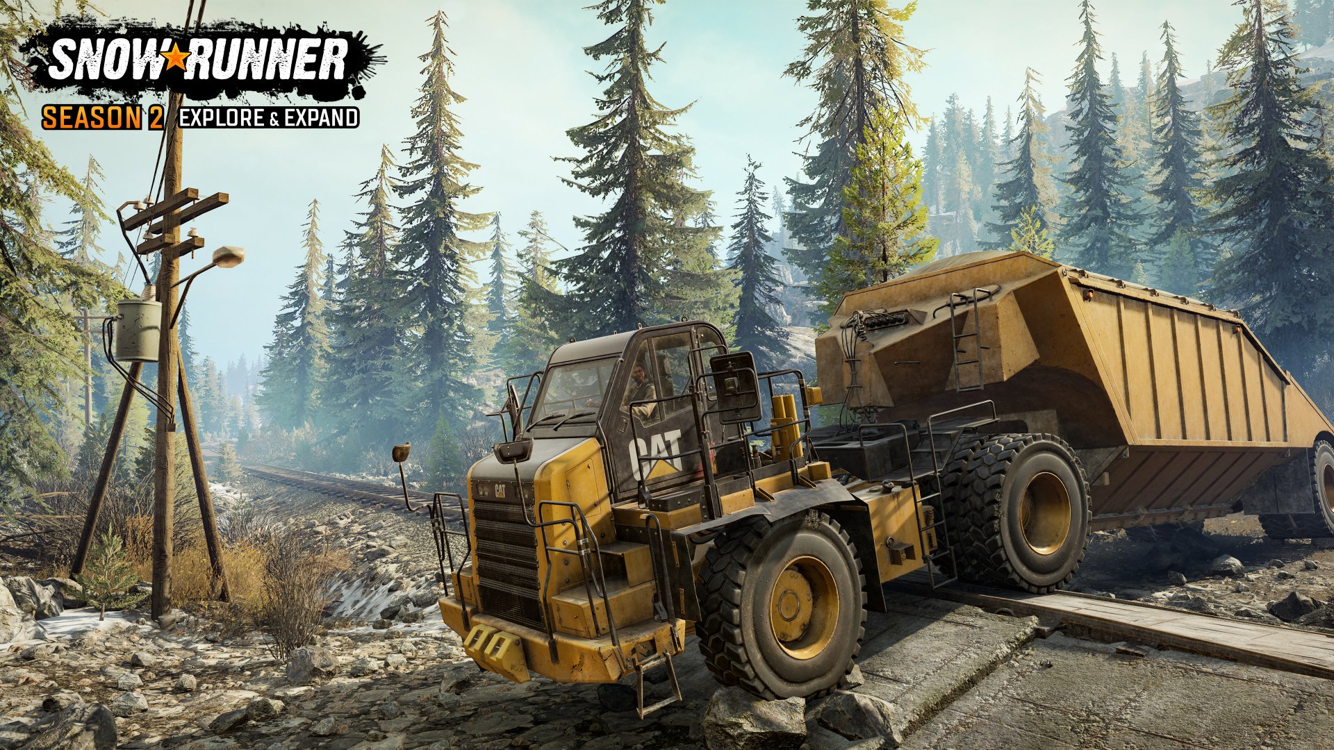 Download Video Game SnowRunner 4k Ultra HD Wallpaper