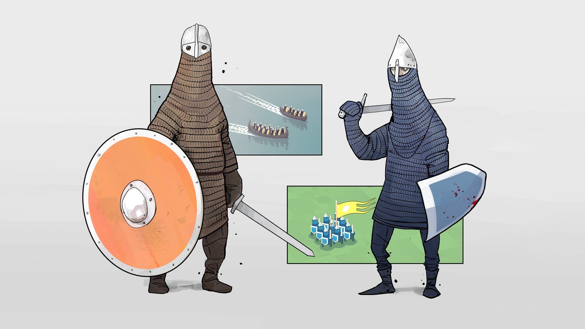 Bad North Game Warriors HD Wallpaper