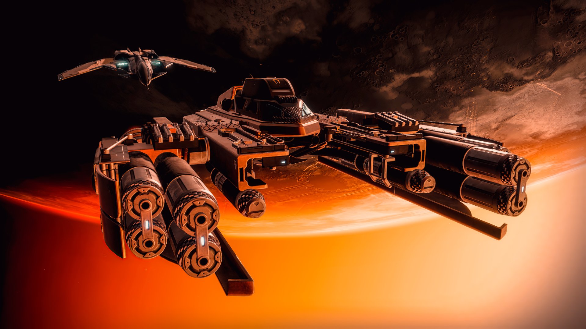 Destiny 2 flight ship space by SyanArt