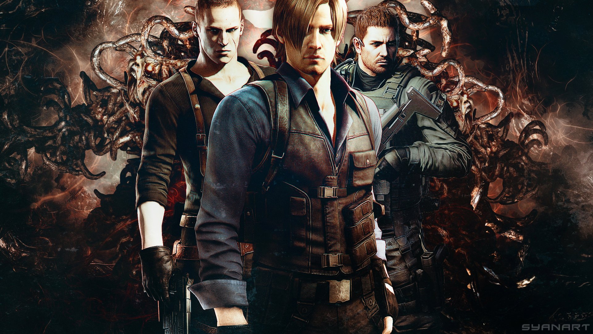 Resident Evil 6 HD Wallpaper — Viral Outbreak by SyanArt
