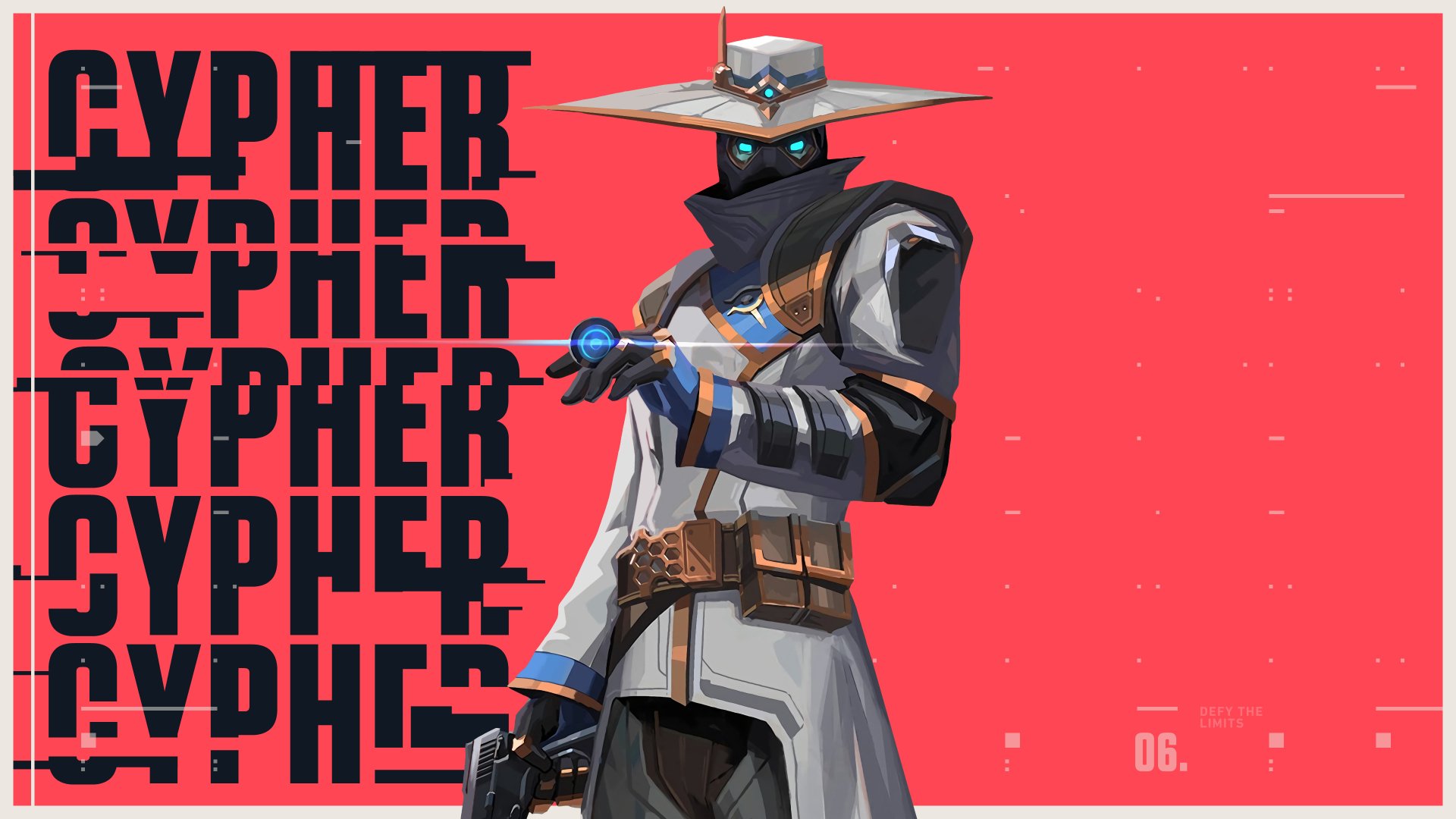 Download Cypher (Valorant) Video Game Valorant 4k Ultra HD Wallpaper