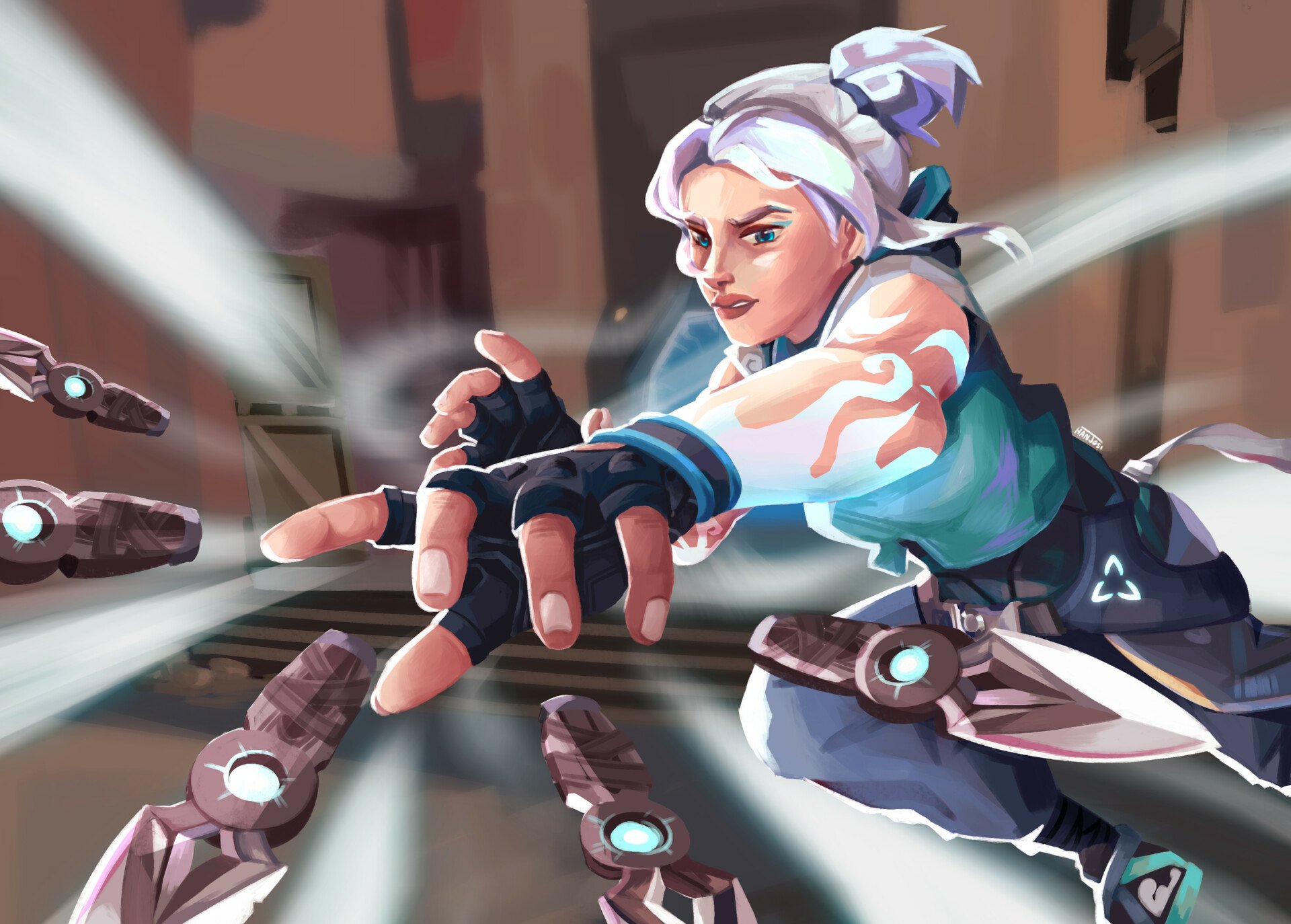 Download Jett (Valorant) Video Game Valorant HD Wallpaper | 1920x1374 ...