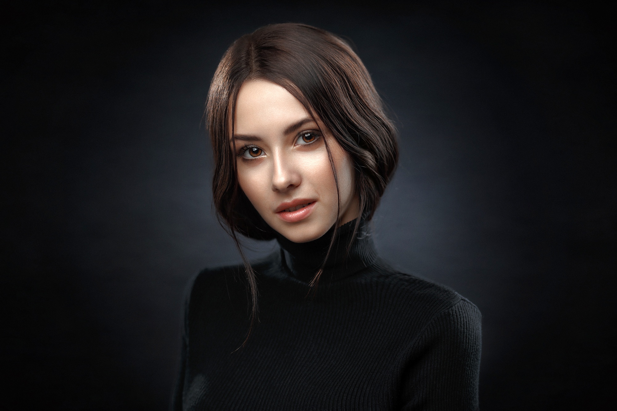 Model HD Wallpaper by Ivan Kovalev