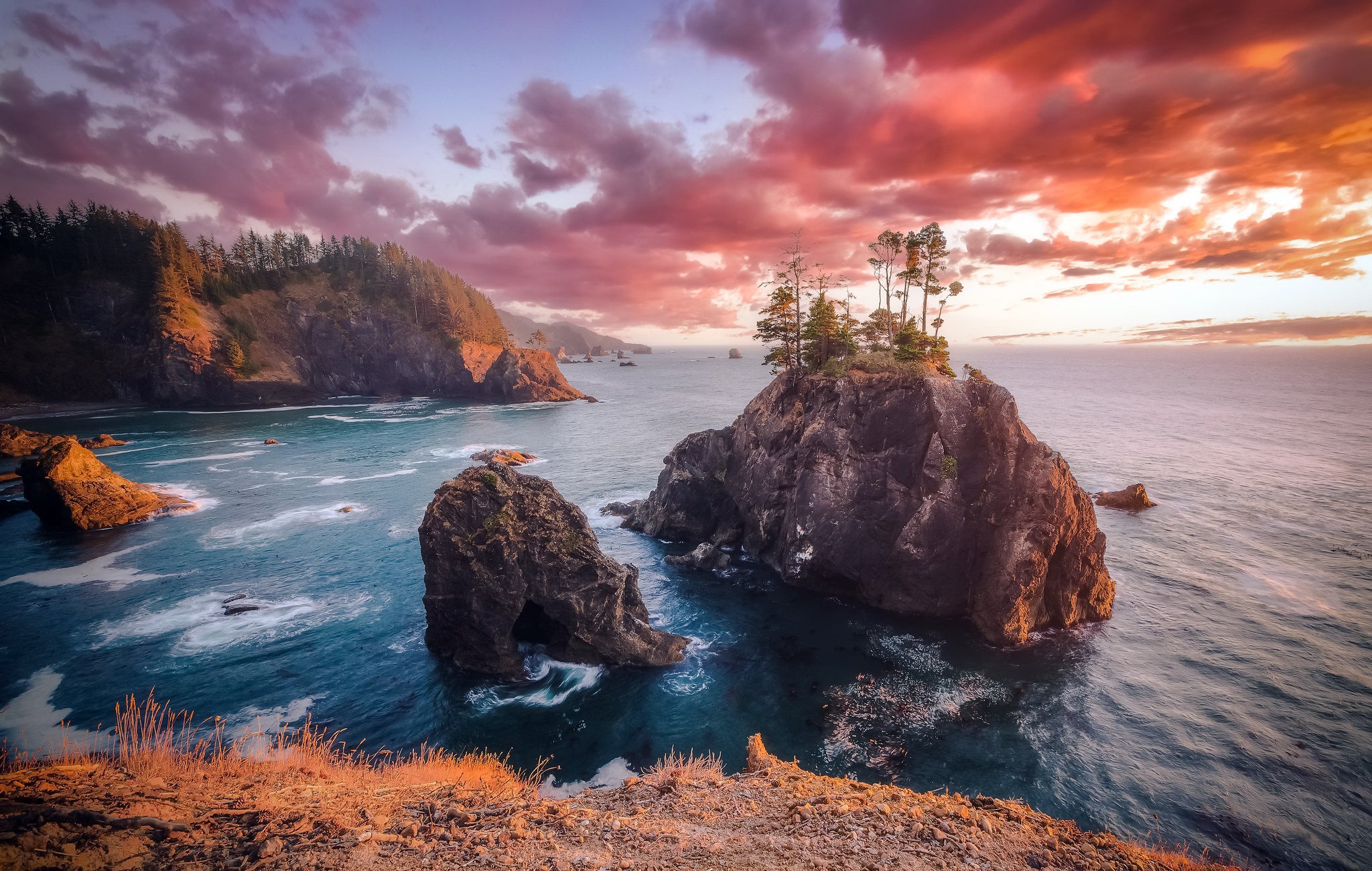 Download Horizon Nature Coast Coastline HD Wallpaper