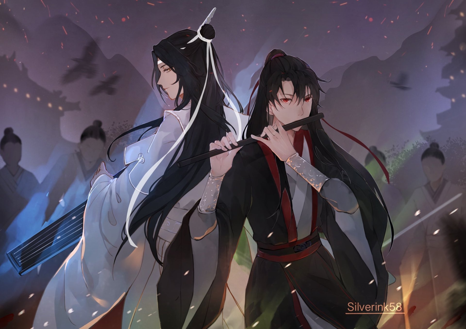 Download Wei Wuxian Lan Wangji Anime Mo Dao Zu Shi HD Wallpaper ...