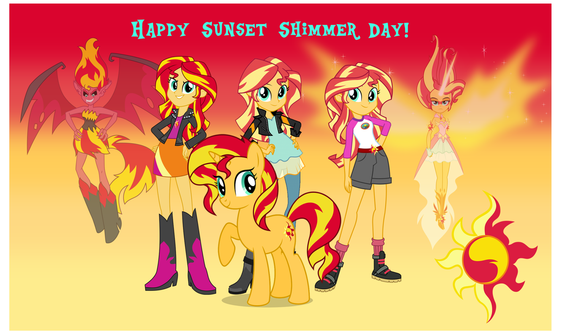 Download Sunset Shimmer TV Show My Little Pony: Equestria Girls HD ...