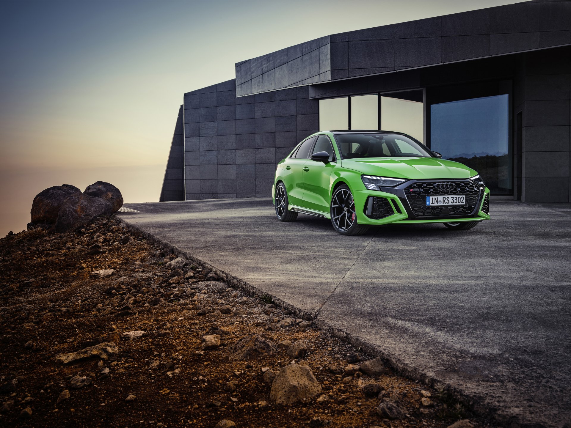 Download Vehicle Audi RS3 Sedan 4k Ultra HD Wallpaper