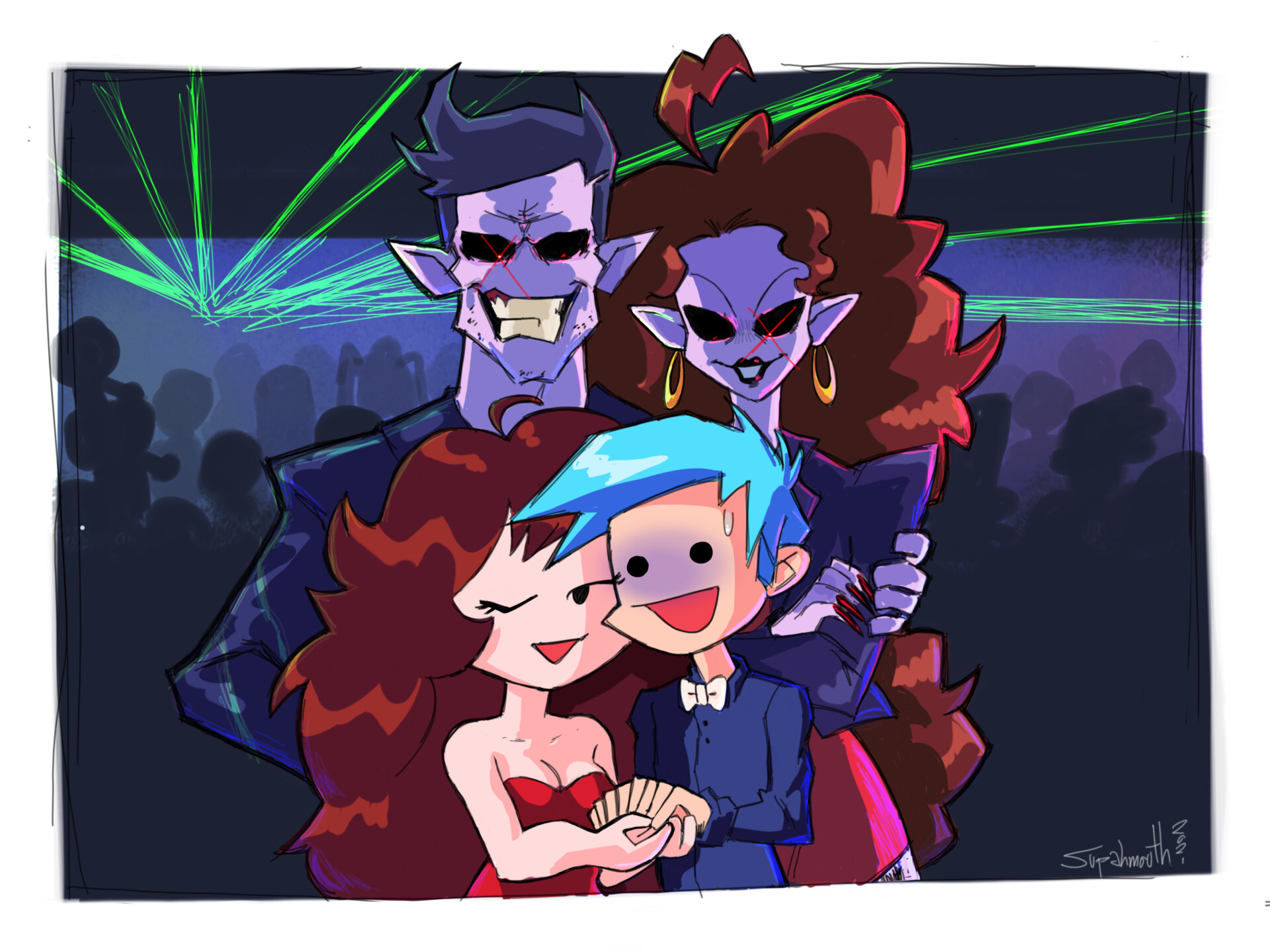 Download Video Game Friday Night Funkin' HD Wallpaper