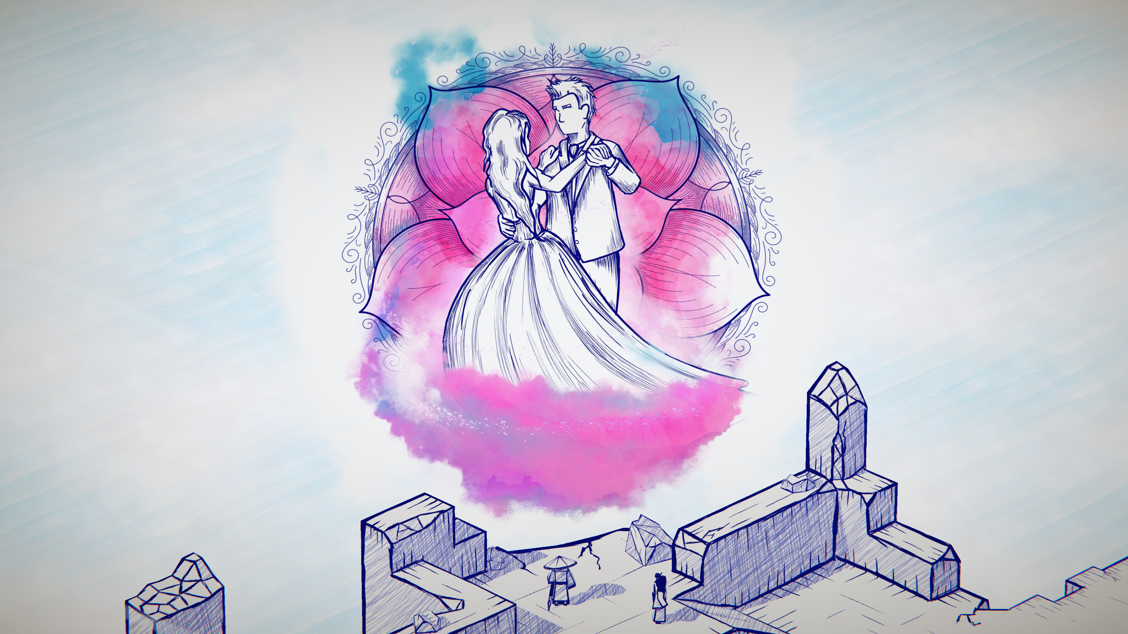 Video Game Inked : A Tale of Love HD Wallpaper