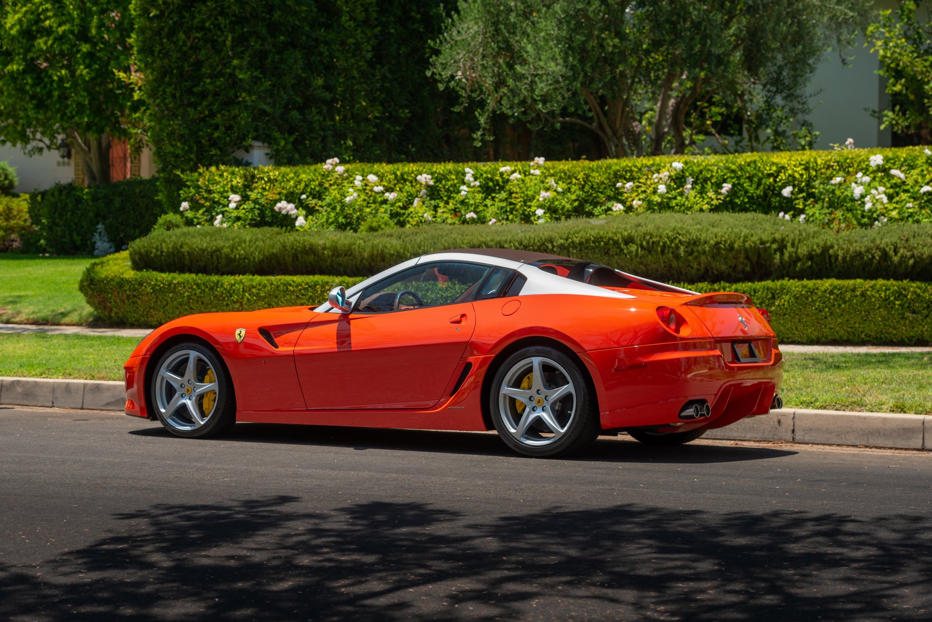 Download Supercar Vehicle Ferrari SA Aperta 4k Ultra HD Wallpaper