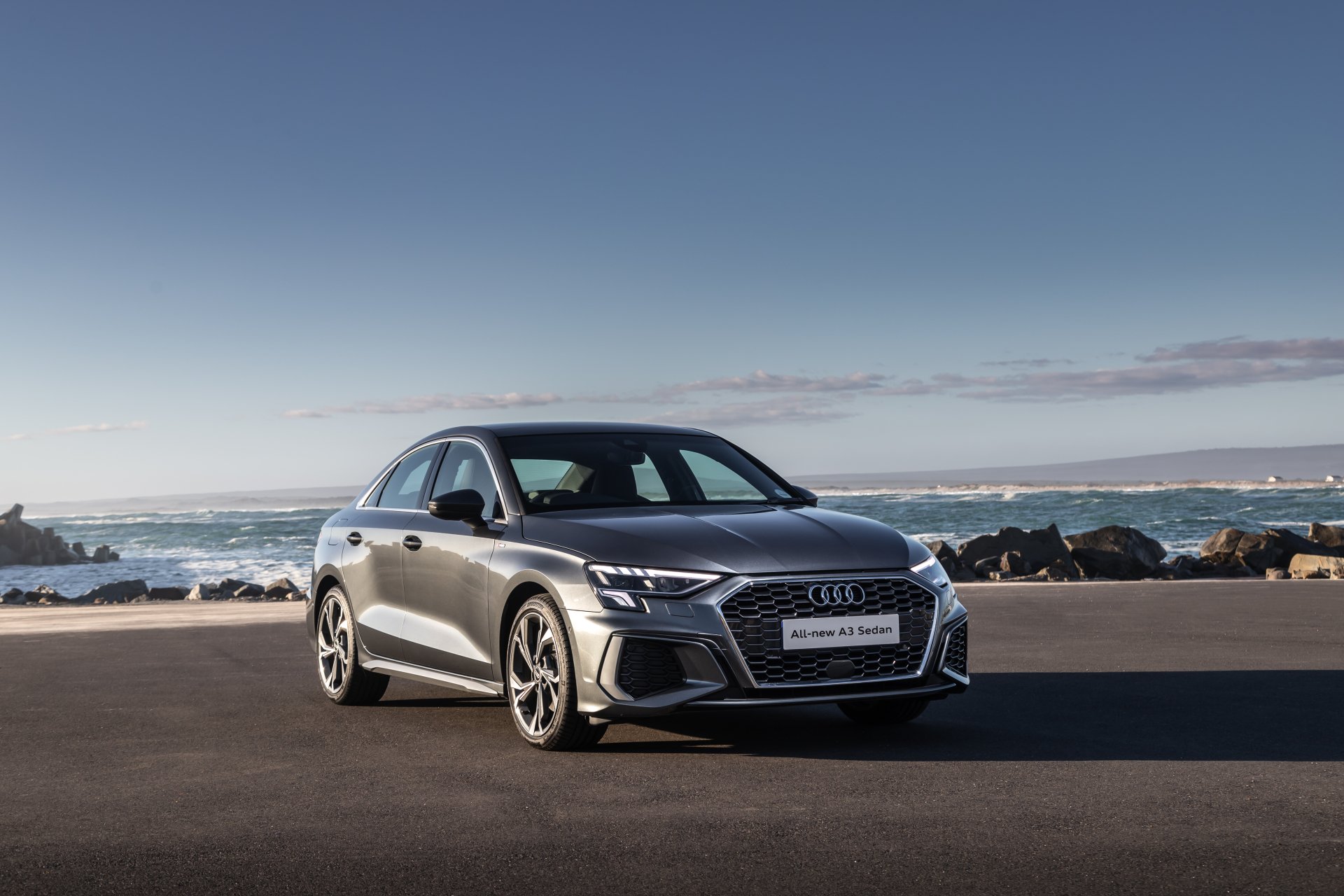 Download Vehicle Audi A3 Sedan 4k Ultra HD Wallpaper